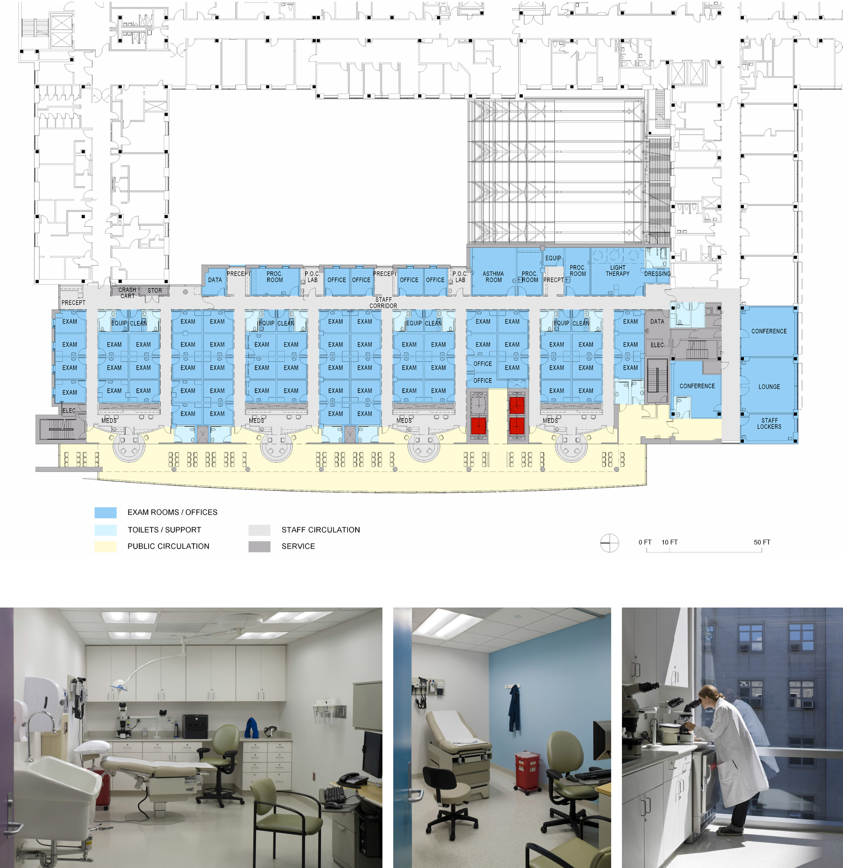Jacobi Medical Center Ambulatory Care Pavilion by Pei Cobb Freed ...