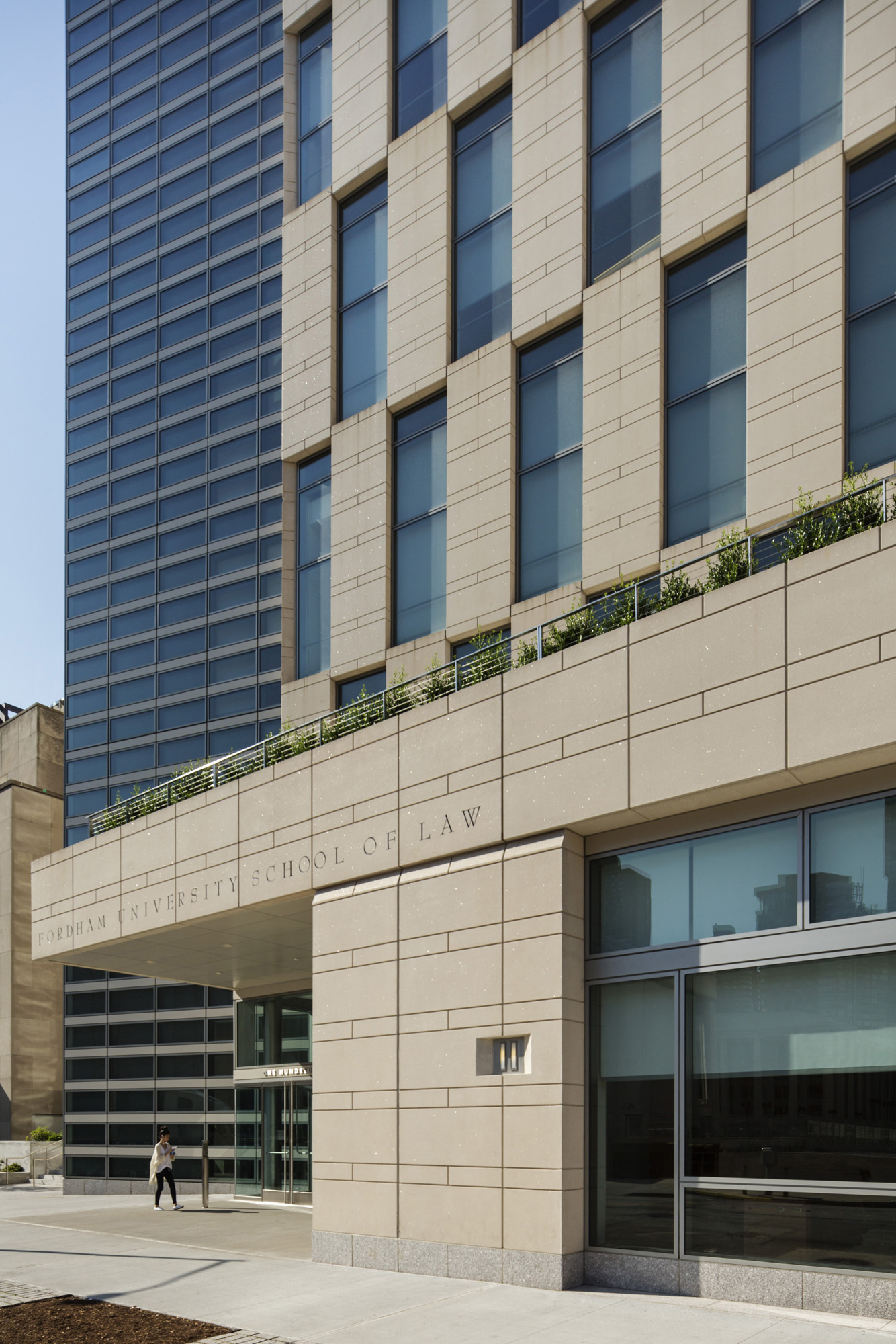 Law School and Residence Hall, Fordham University Lincoln Center Campus ...