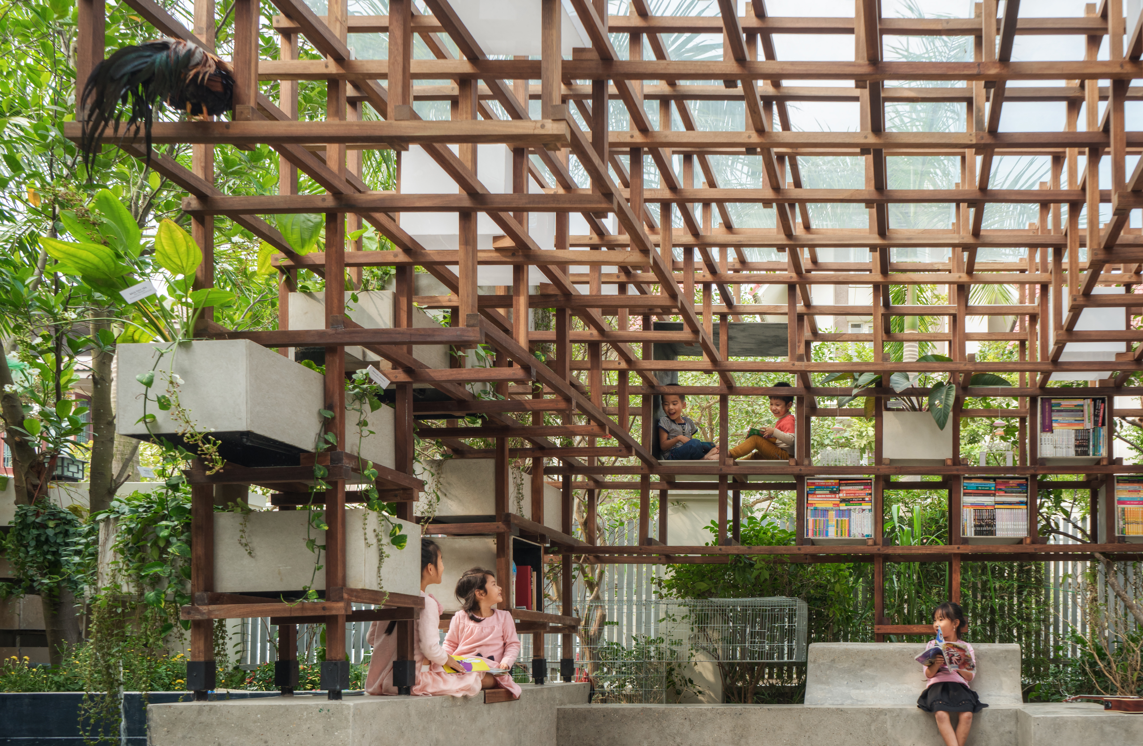 Idea 2665662: VAC-LIBRARY by Farming Architects in Hanoi, Vietnam ...