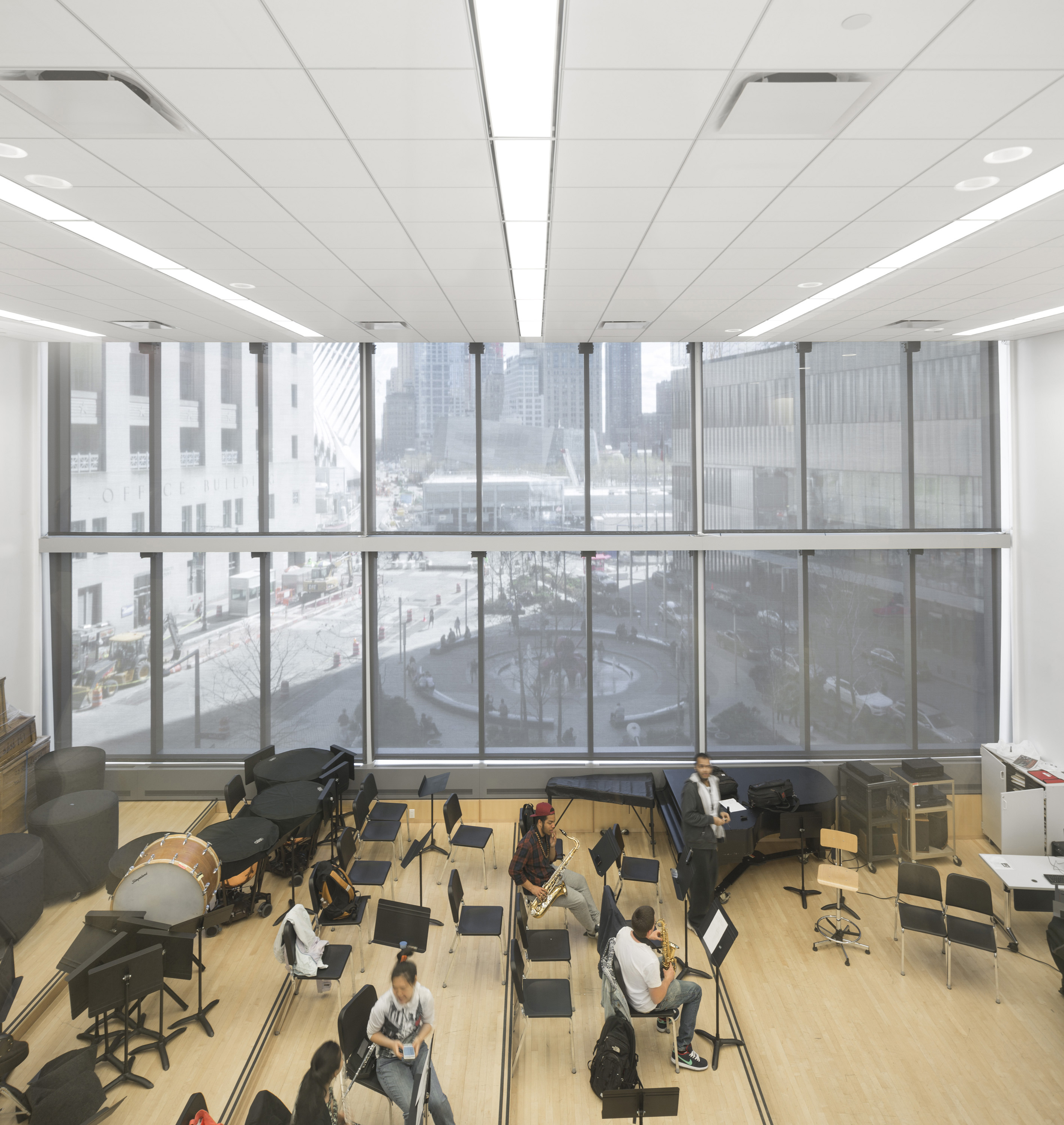 Miles and Shirley Fiterman Hall, Borough of Manhattan Community College ...