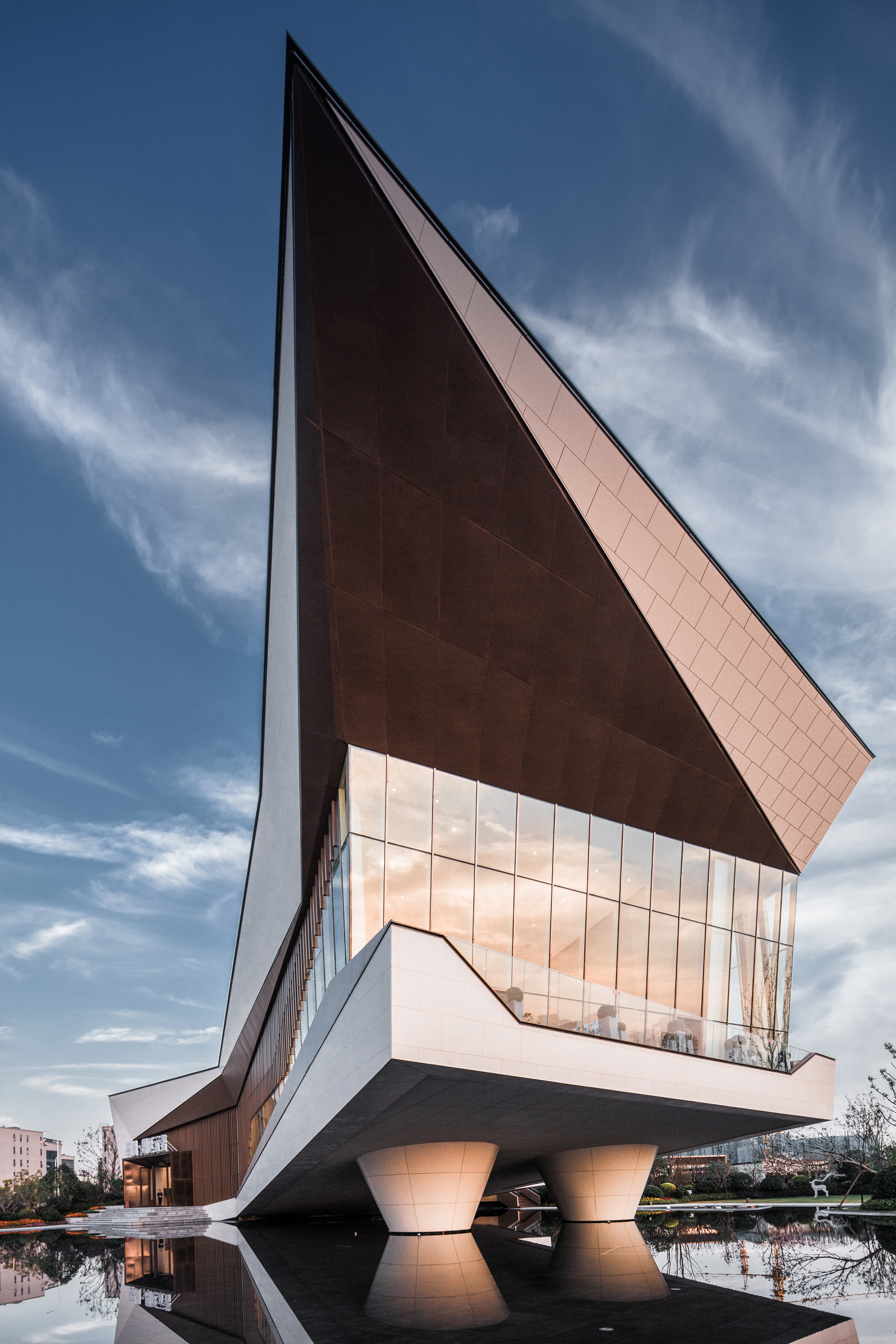 Langtin Yuanzhu Experience Hall by Challenge Design - Architizer