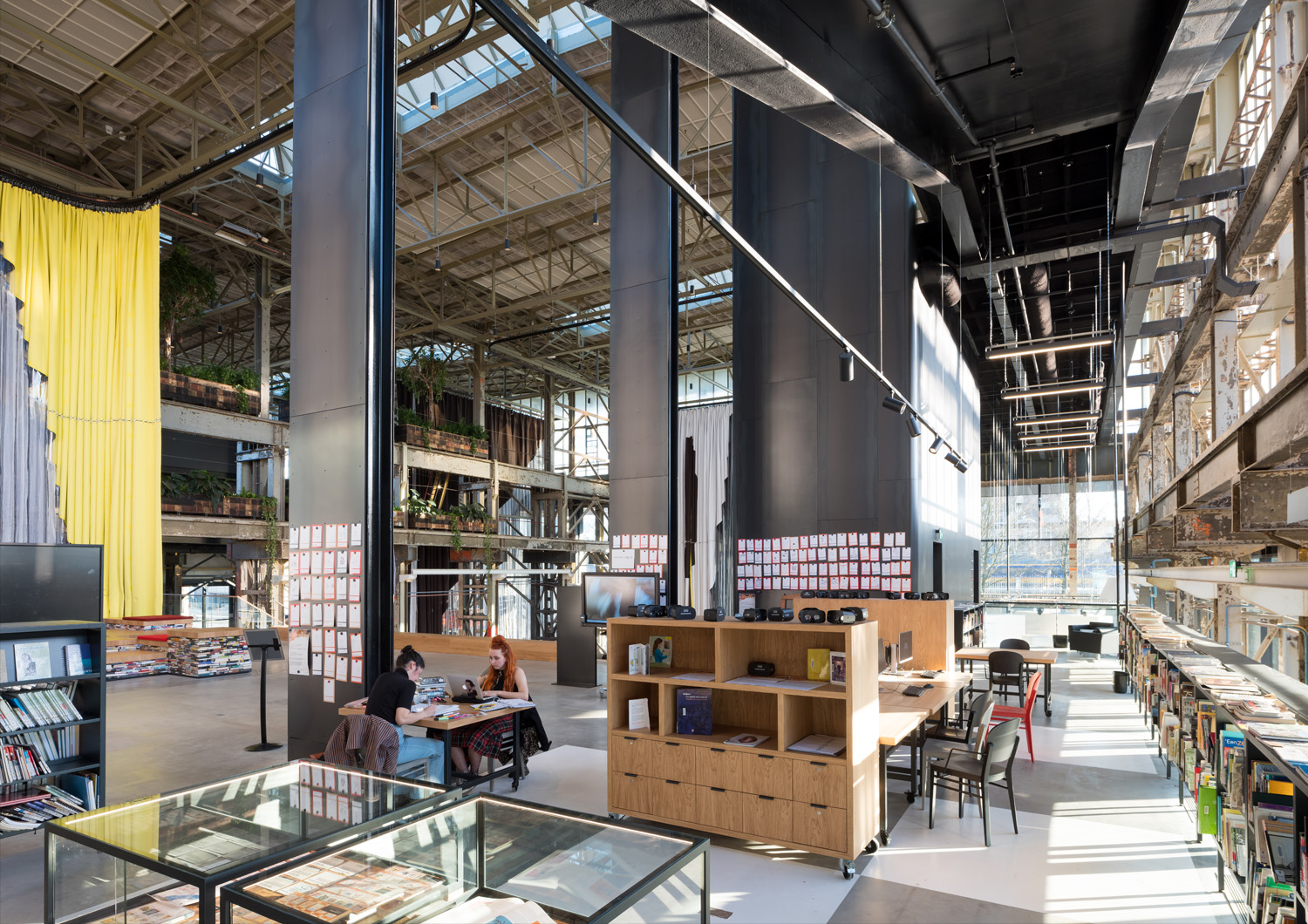 LocHal Library Interior Design by Mecanoo by Mecanoo - Architizer