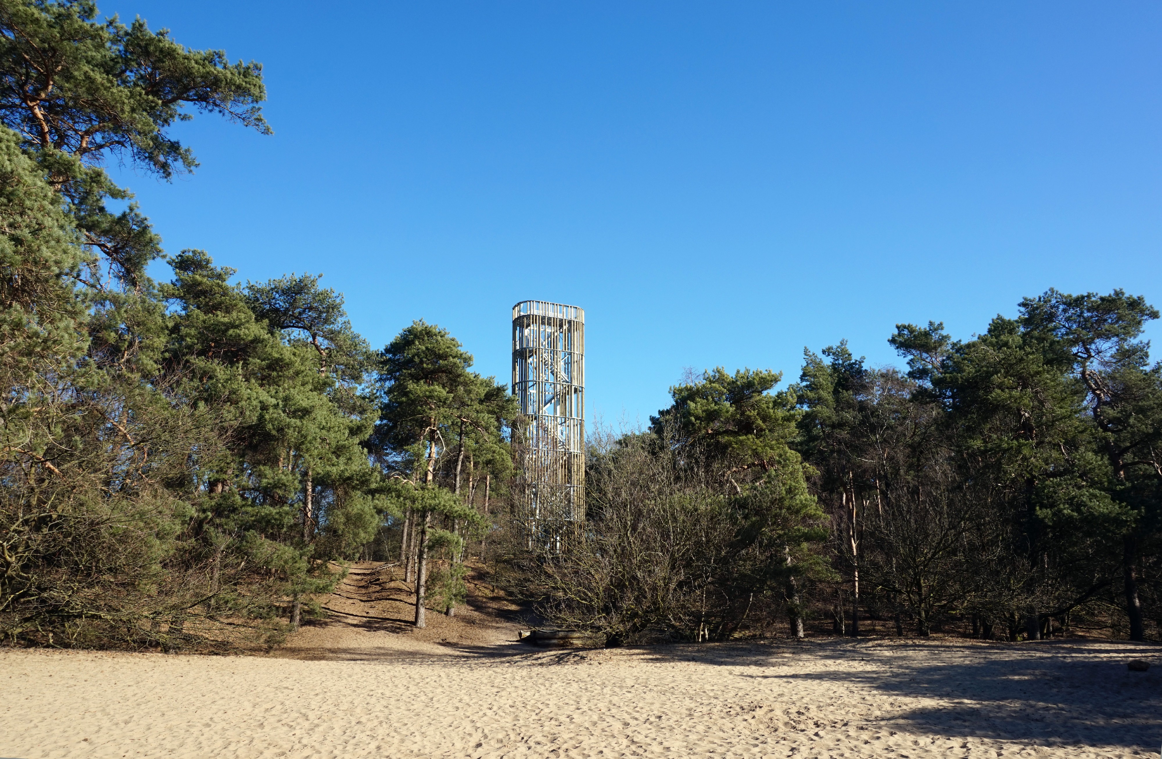 Viewing tower Hoge Bergse Bos by Ateliereen Architecten - Architizer