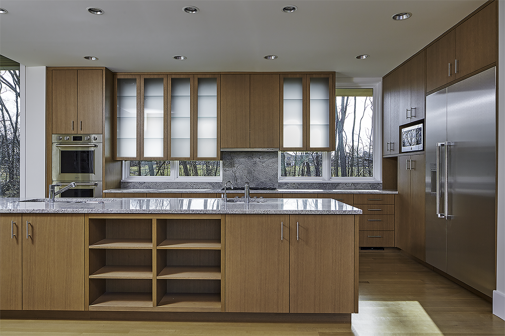 Contemporary Burr Ridge Home by Mark Eric Benner - Architects, Ltd ...