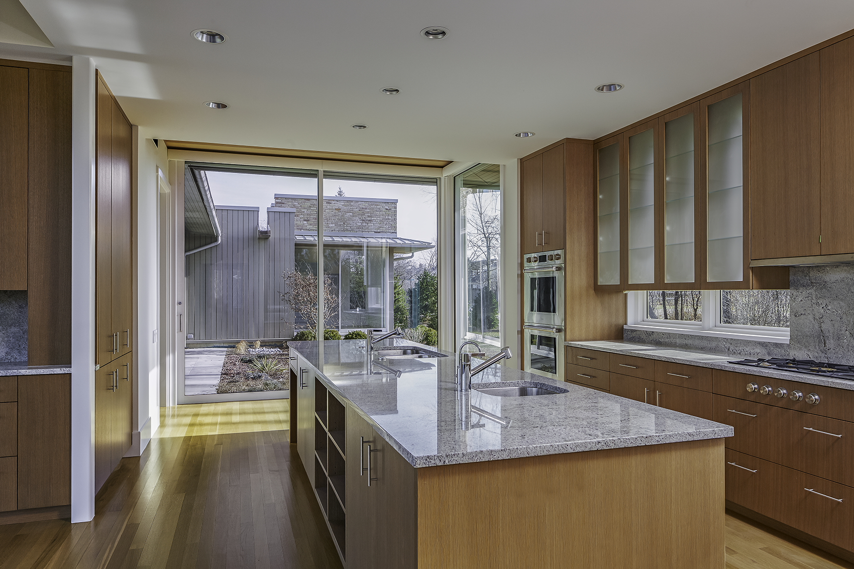 Contemporary Burr Ridge Home by Mark Eric Benner - Architects, Ltd ...