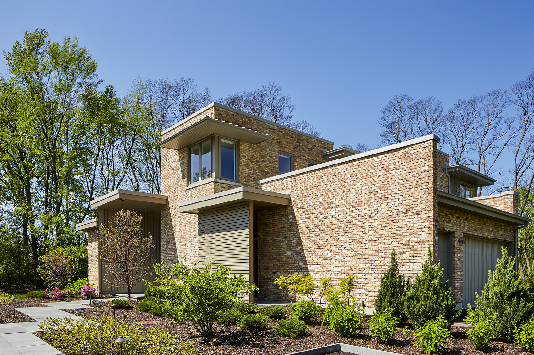 Contemporary Burr Ridge Home by Mark Eric Benner - Architects, Ltd ...