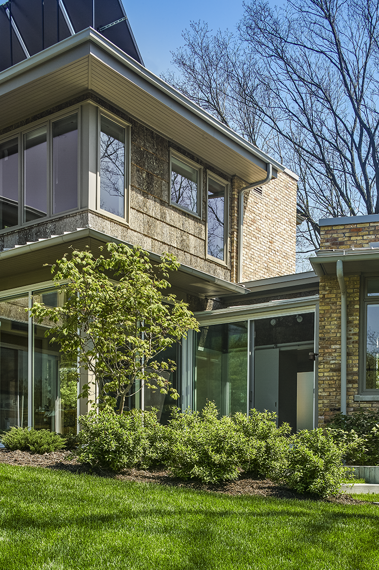 Contemporary Burr Ridge Home by Mark Eric Benner - Architects, Ltd ...