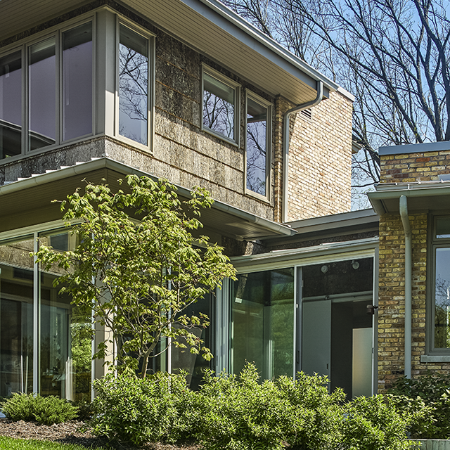 Contemporary Burr Ridge Home by Mark Eric Benner - Architects, Ltd ...