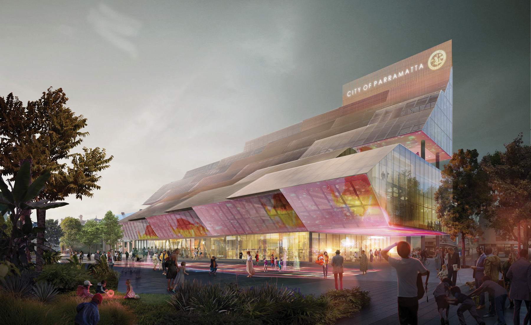 PARRAMATTA SQUARE 5 by MANUELLE GAUTRAND ARCHITECTURE - Architizer