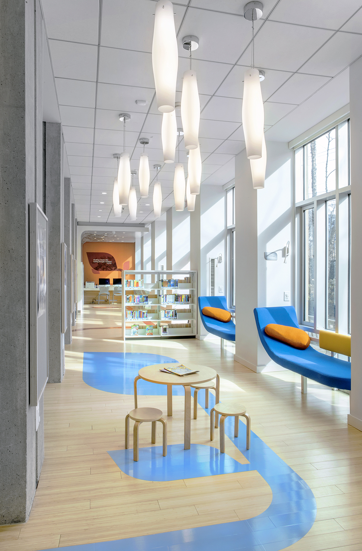 Jackie and Harold Spielman Children's Library at Port Washington Public ...