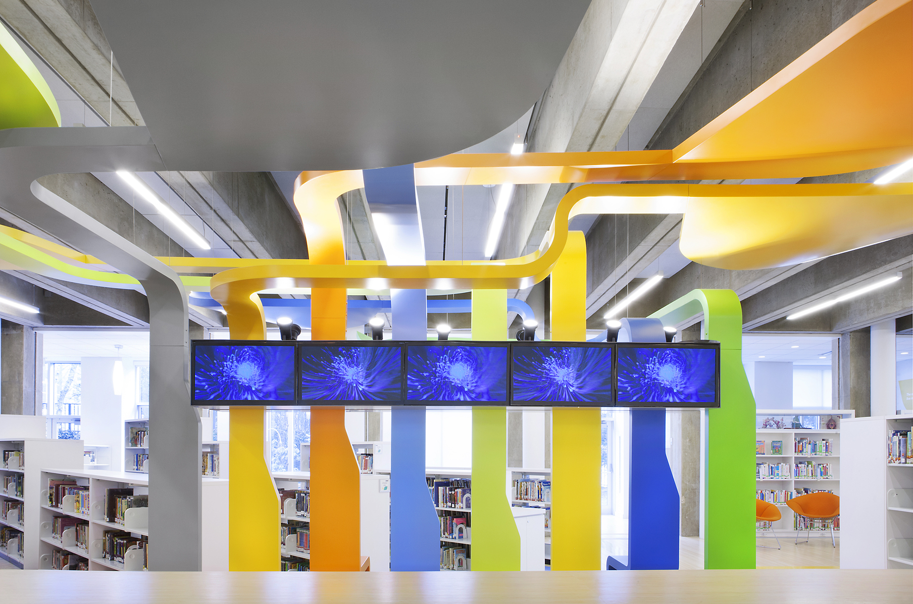 Jackie and Harold Spielman Children's Library at Port Washington Public ...
