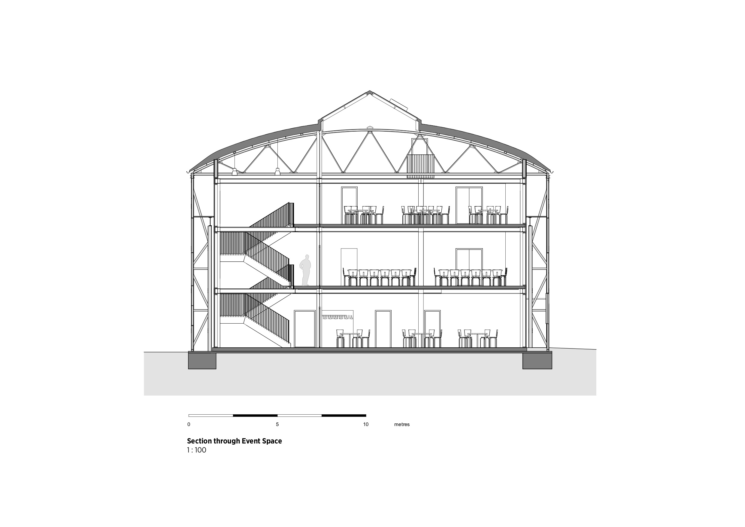 Valby Machinery Halls - Assembly Hall by C.F. Møller Architects ...