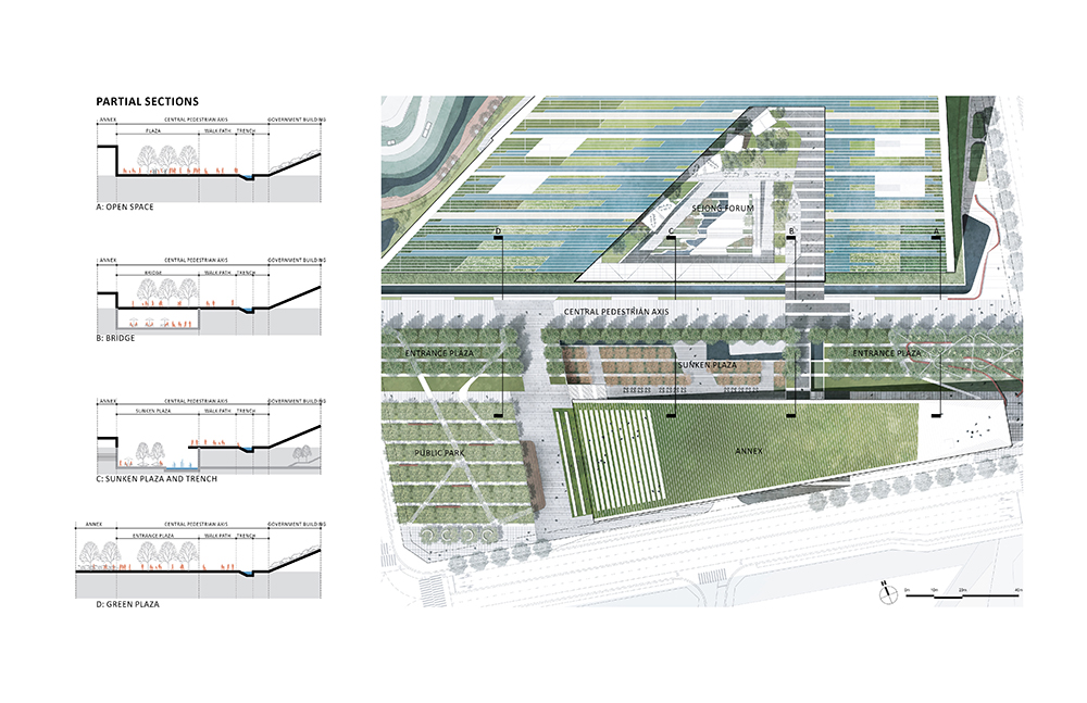Design Competition for New Government Complex Sejong by HAEAHN ...