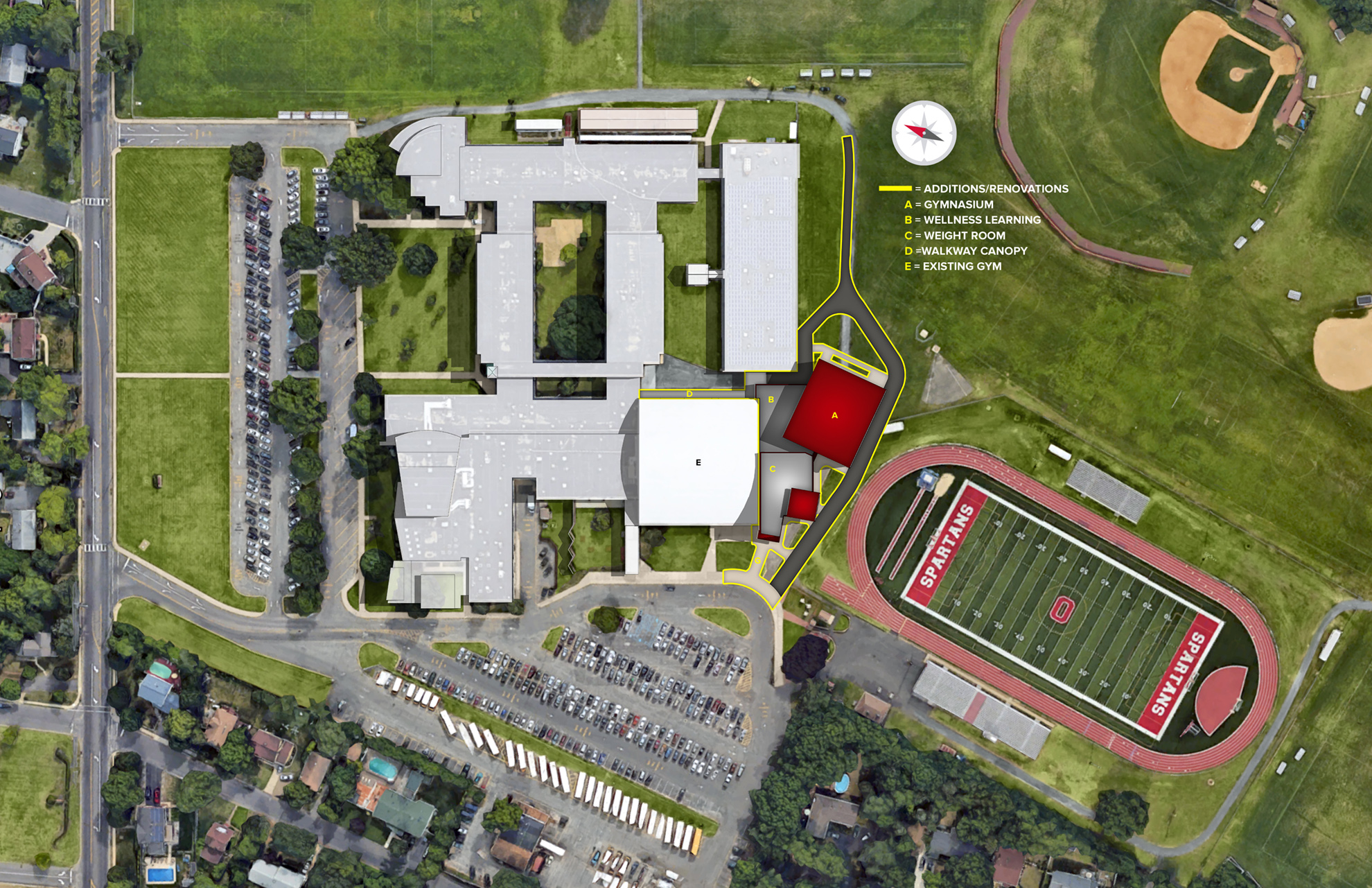 Ocean Township High School - Athletic Performance Center Addition by ...