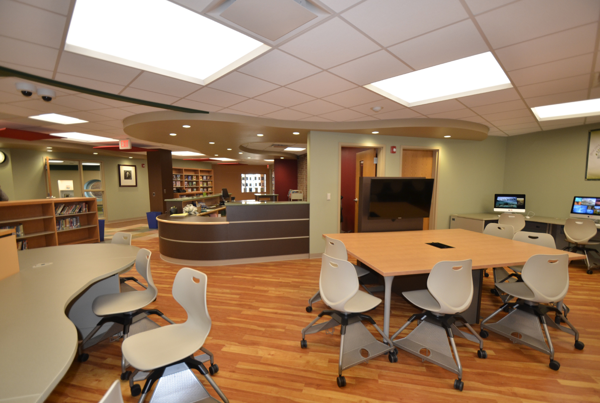 Deerfield Elementary Media Center by Solutions Architecture - Architizer