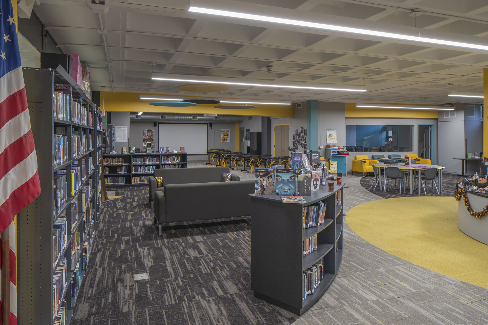 River Dell Middle School – Library Media Center by Solutions ...