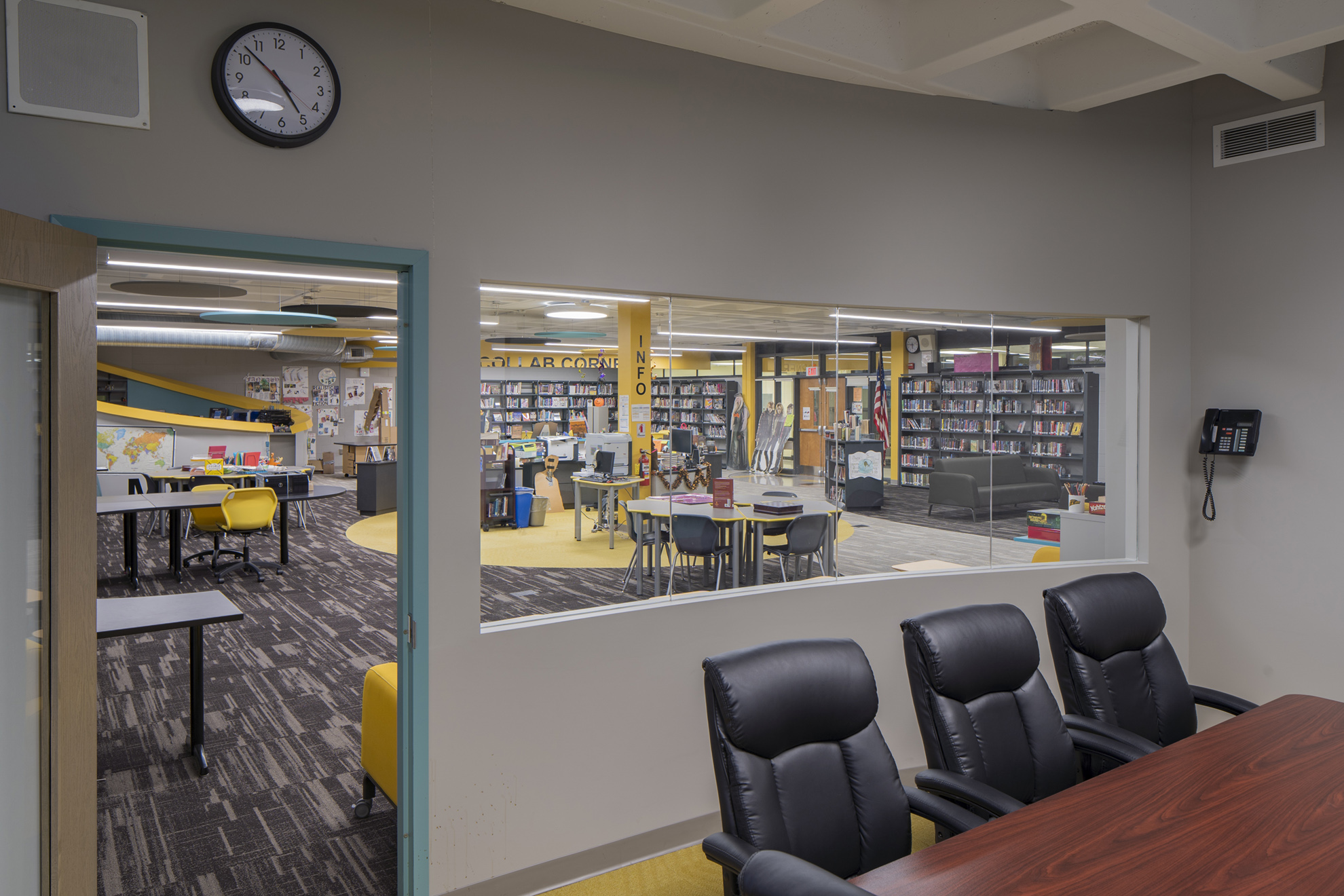 River Dell Middle School – Library Media Center by Solutions ...
