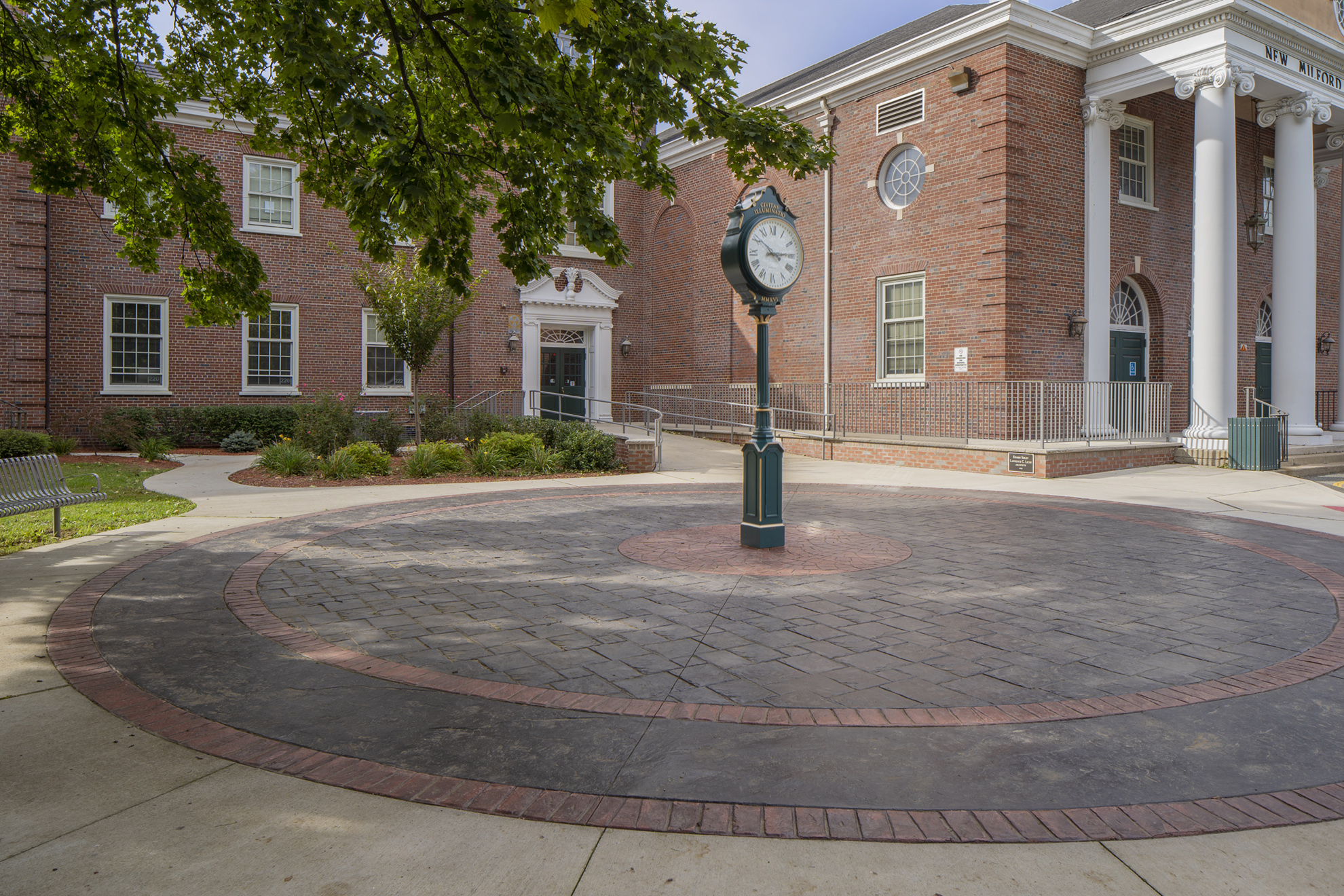 New Milford High School – Plaza & Handicapped Ramp - Architizer