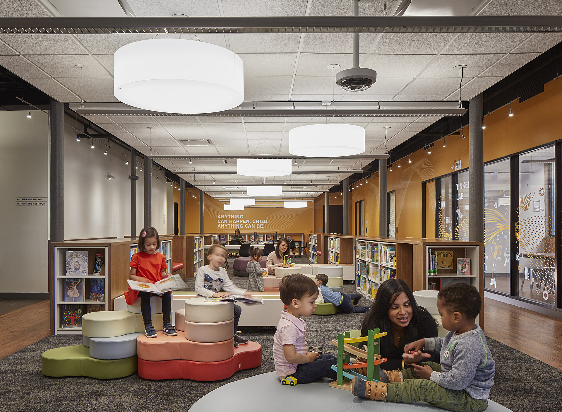 Chicago Public Library, West Loop Branch by Skidmore, Owings & Merrill ...