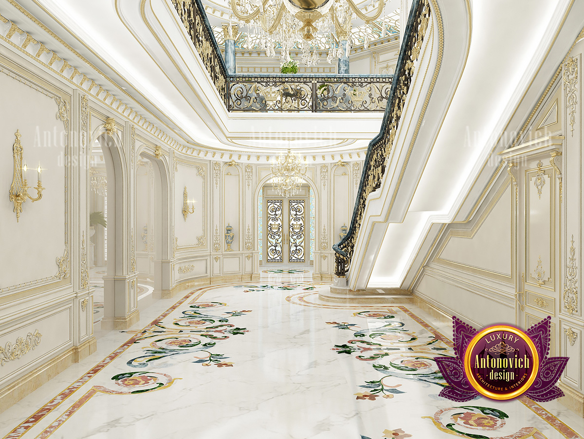 Magnificent Luxury Marble Floor for Hall by LUXURY ANTONOVICH DESIGN ...