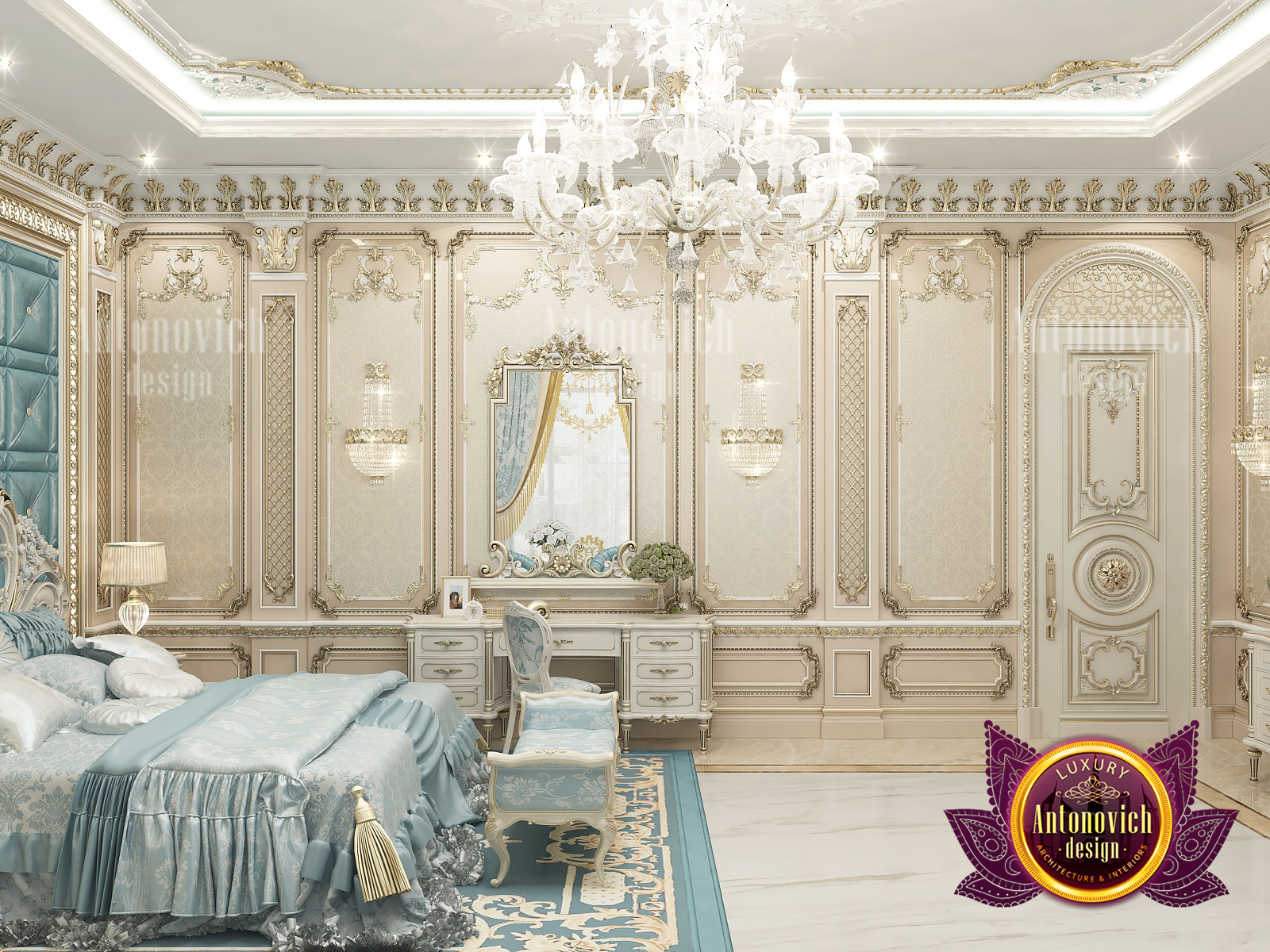 Extravagant Lavish Bedroom Design - Architizer