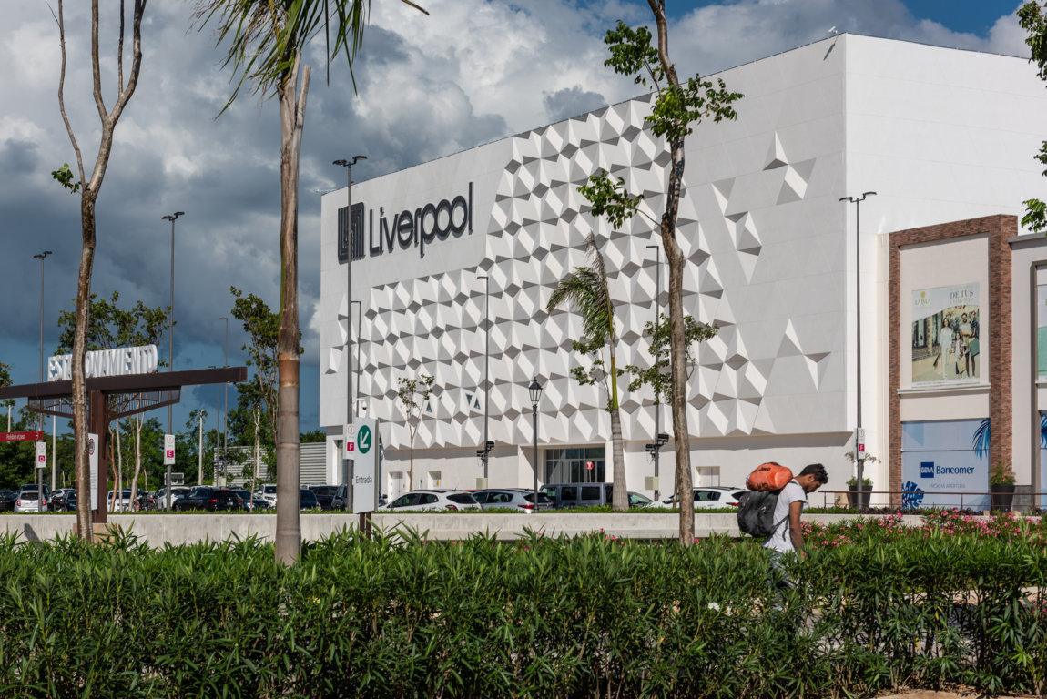 Liverpool Department Store Facade Mexico by Miguel de la Torre mta+v ...