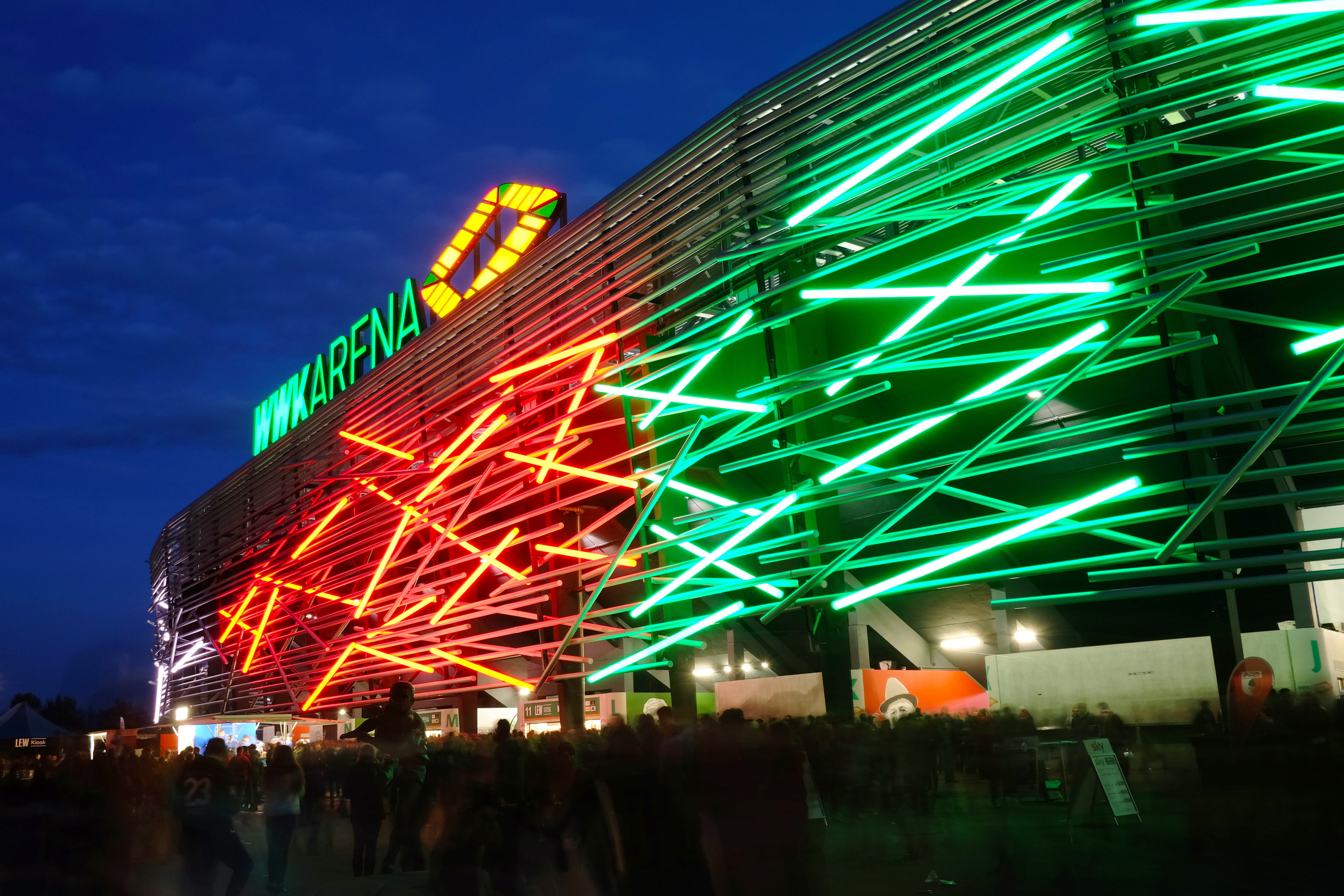 WWK Arena | Football stadium in Augsburg by livebau - Architizer