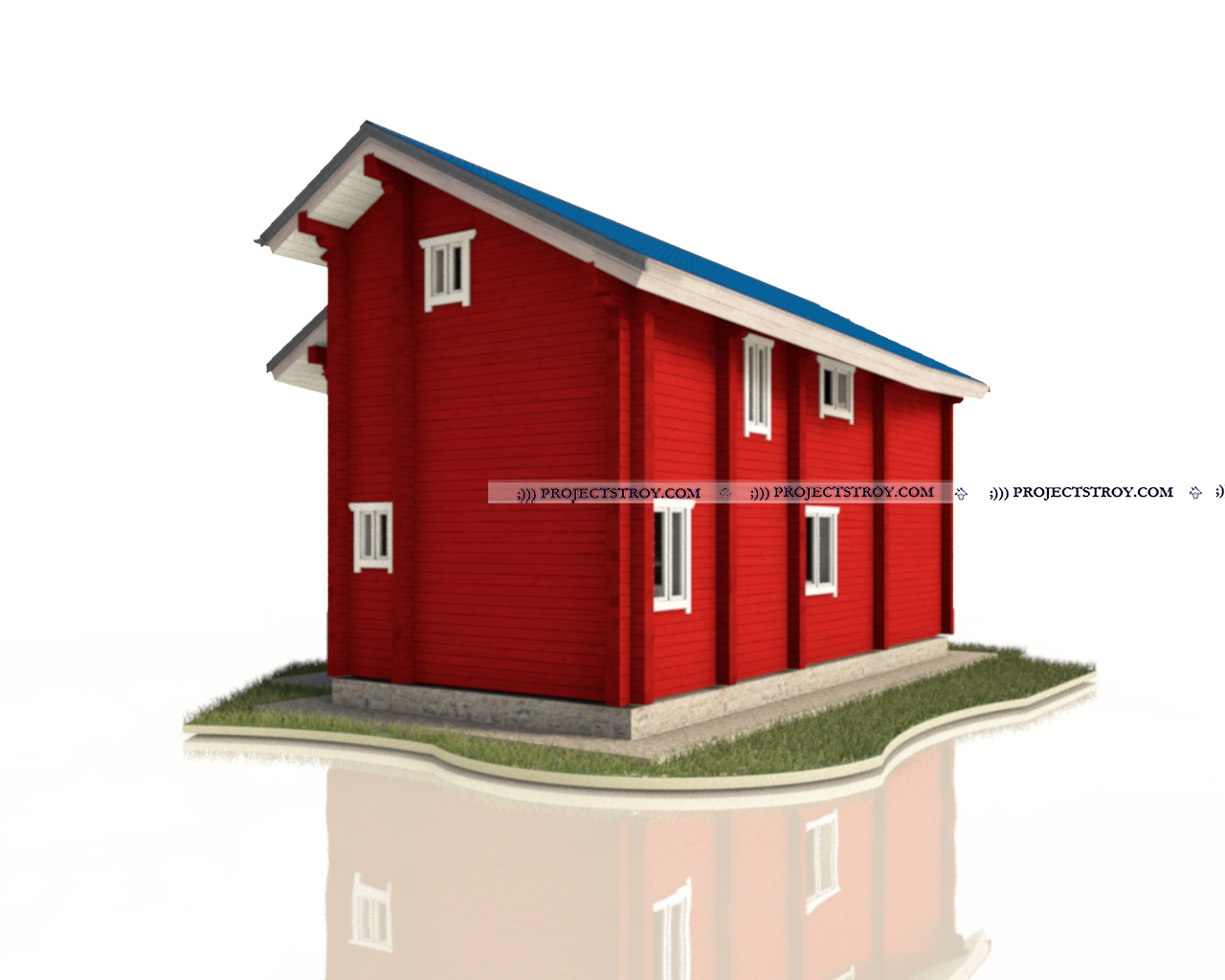 Timber house by Projectstroy drawings log cabins | home | projects ...