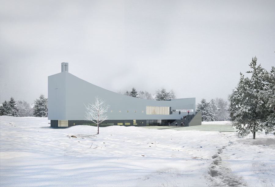 JA Curve Church by Smaller Architects - Architizer