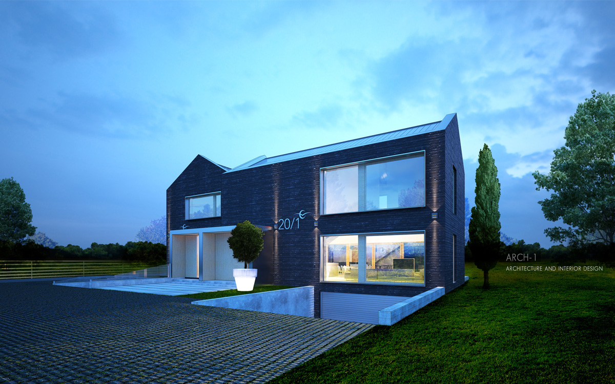 Modern Two-Family House Z20 by ARCH-1 - Architizer