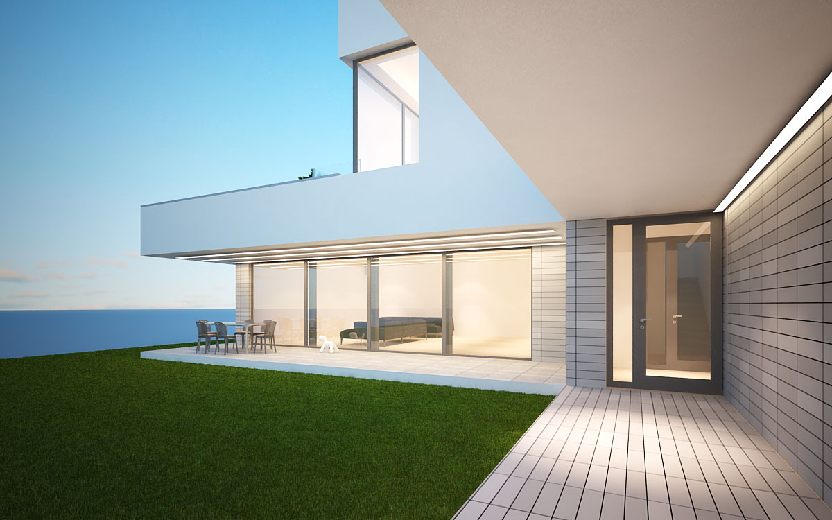 Idea 2703879: Modern Villa in Pilaite by ARCH-1 in Vilnius, Lithuania ...