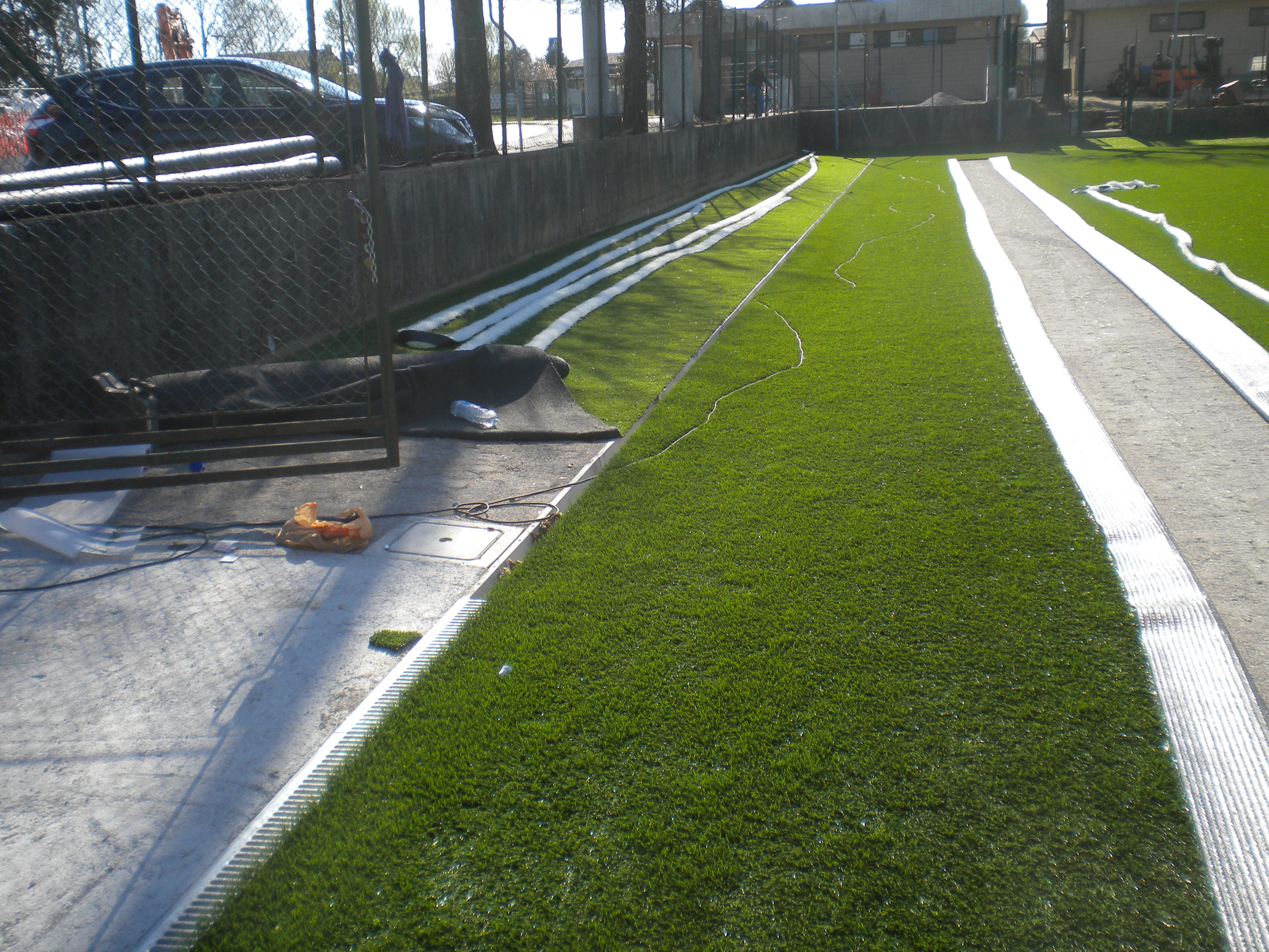 New sintetic football field LND certified by VITTORIO & ASSOCIATI ...