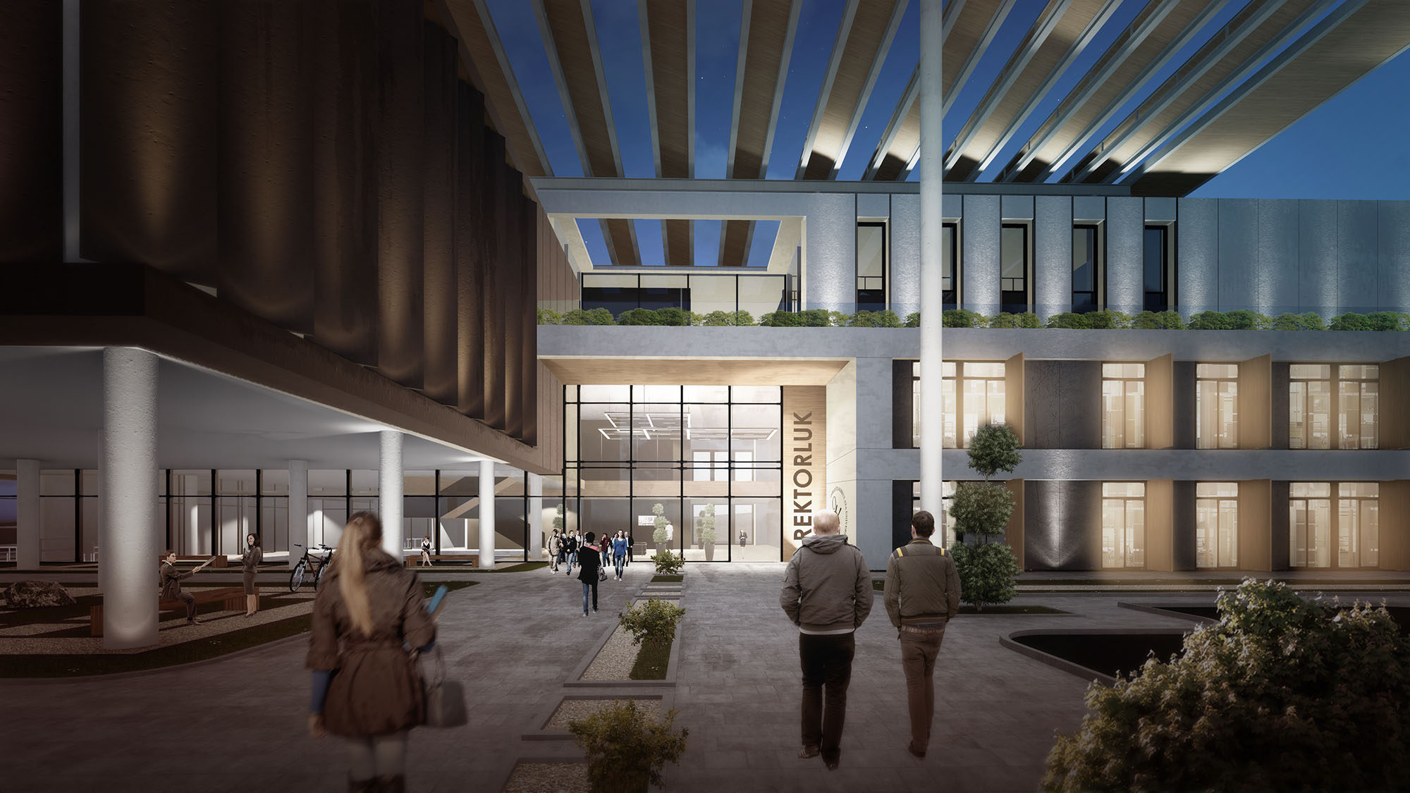 OKU Rectorate Annex Building by Motto Architecture - Architizer