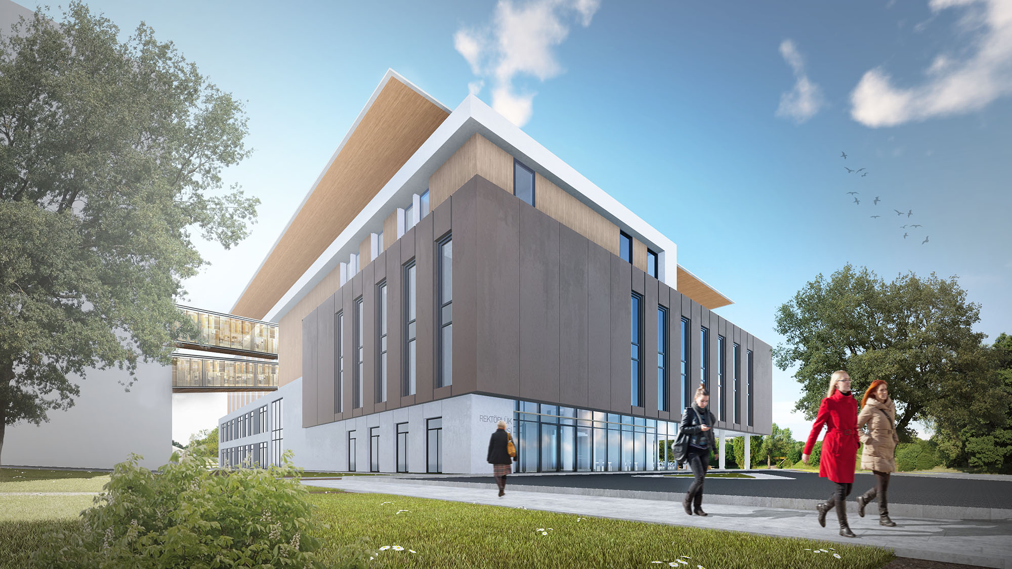 OKU Rectorate Annex Building by Motto Architecture - Architizer