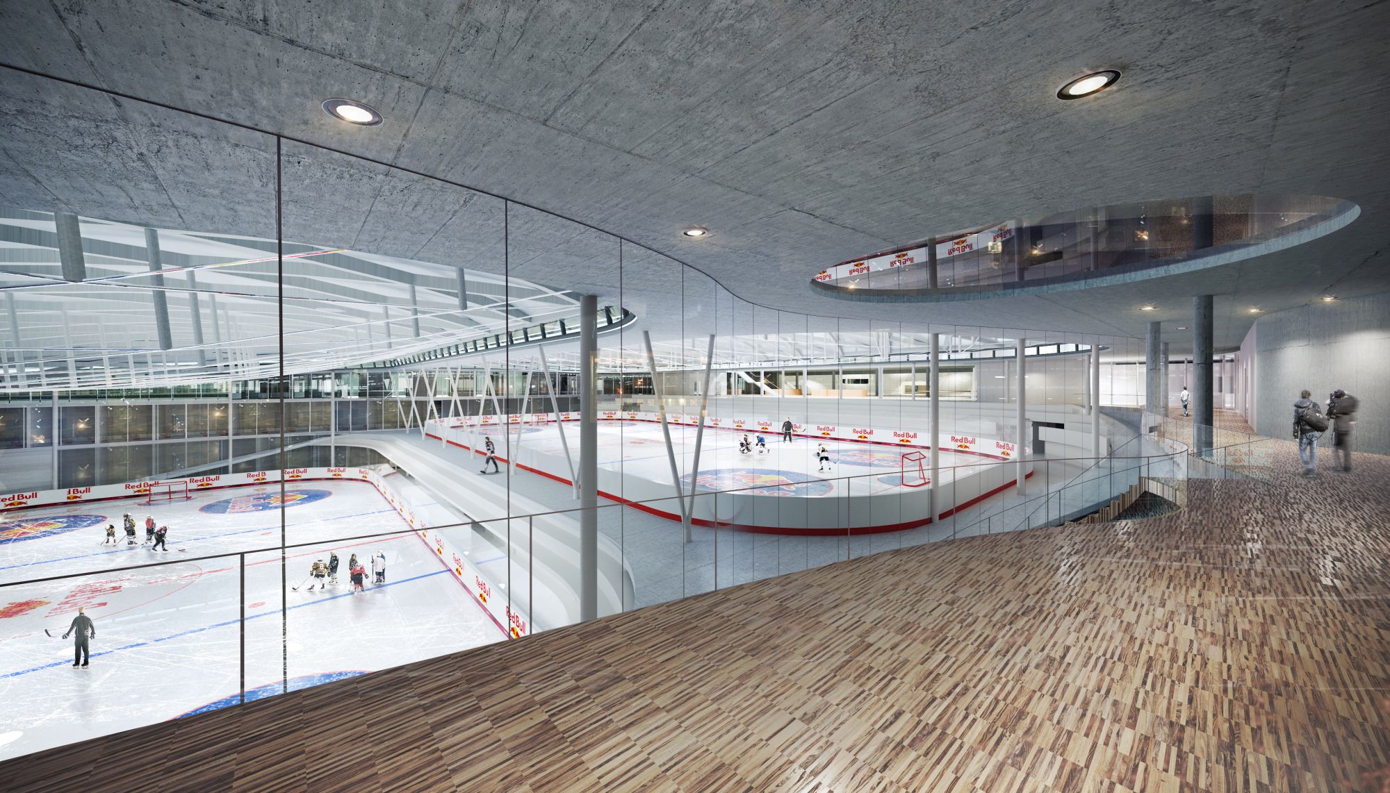 Idea 2705632: Ice Rink for EHC Red Bull Munich by SCHULITZ Architects ...