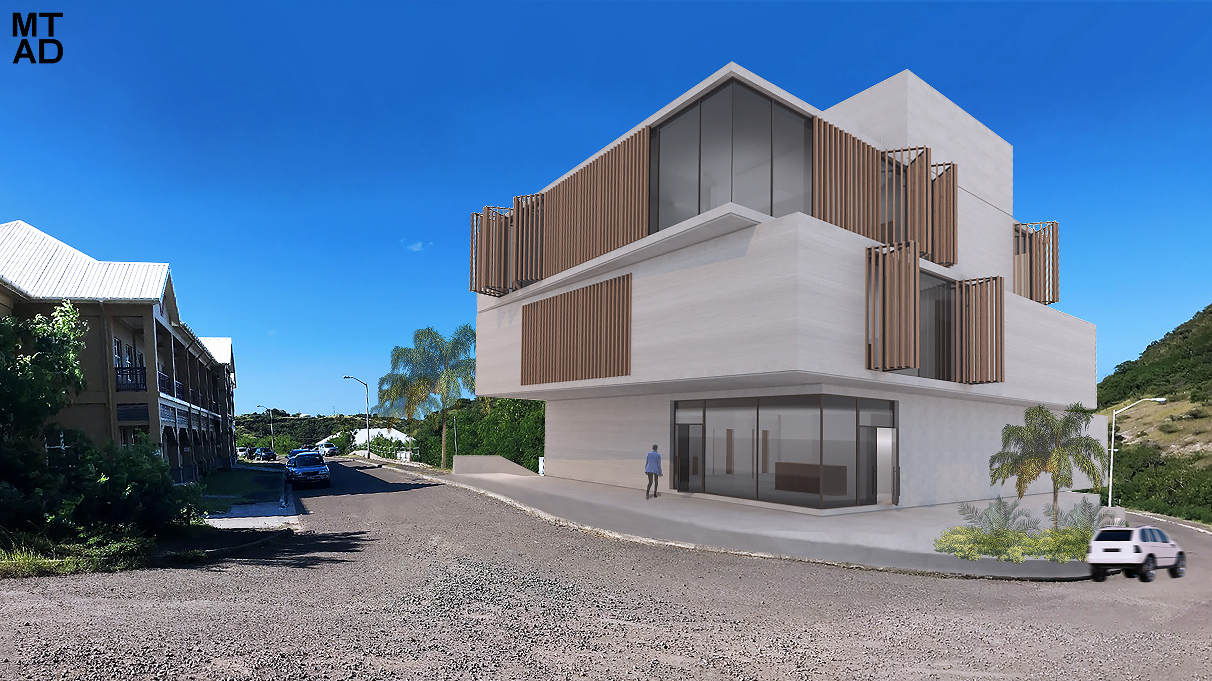 Montserrat Financial Services Building by Montgomery + Townsend ...