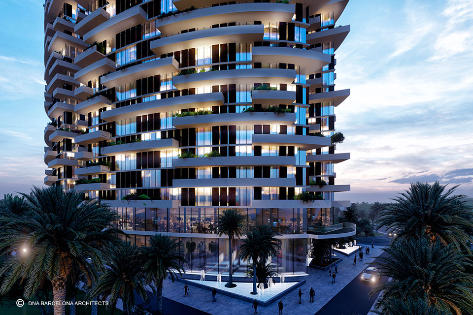 HANGING GARDENS MIAMI, USA by DNA BARCELONA ARCHITECTS - Architizer