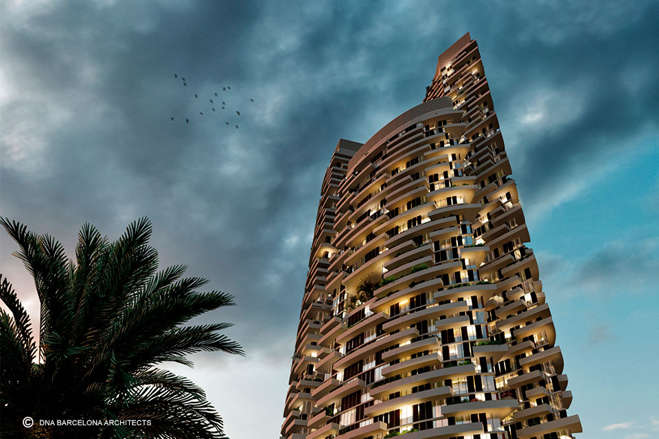 HANGING GARDENS MIAMI, USA by DNA BARCELONA ARCHITECTS - Architizer