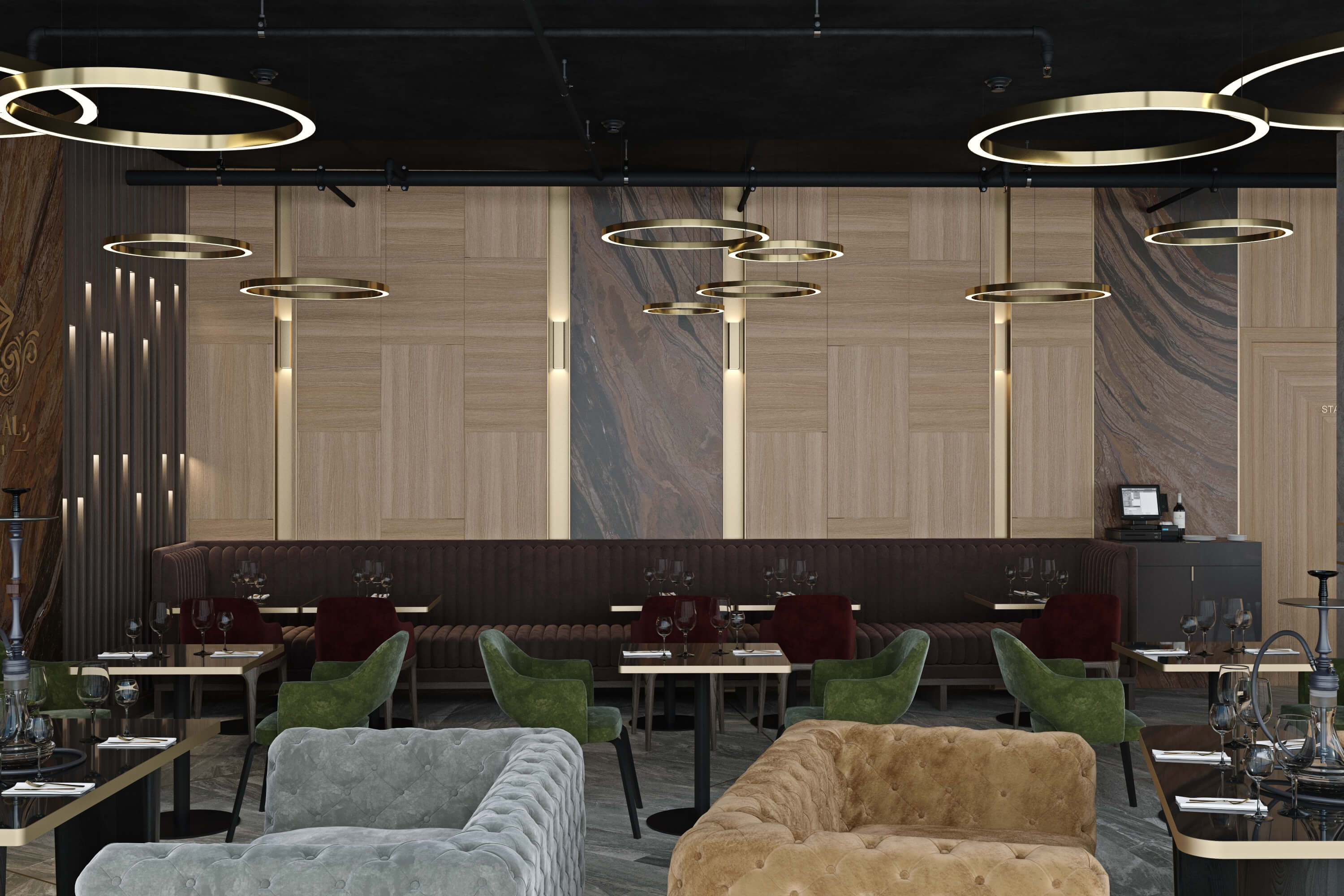 Restaurant Crystal Lounge 360 sq.m. by Geometrium - Architizer