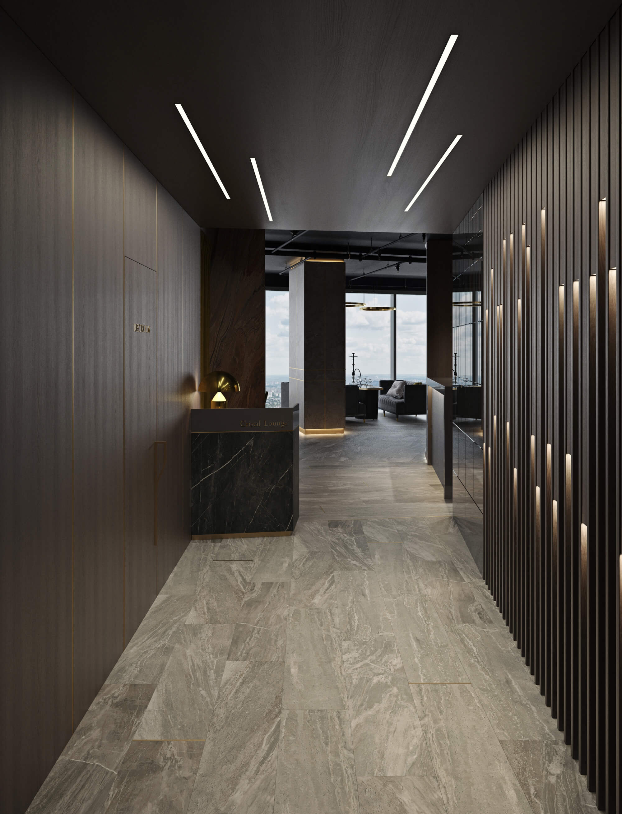 Restaurant Crystal Lounge 360 sq.m. by Geometrium - Architizer