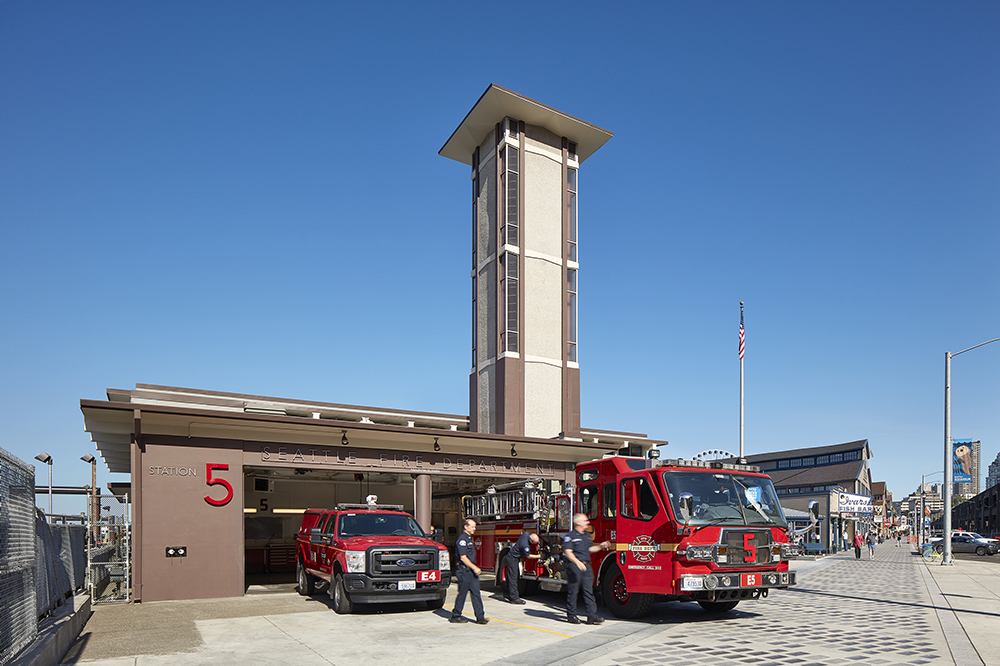 Fire Station Number 5 by Bassetti Architects - Architizer