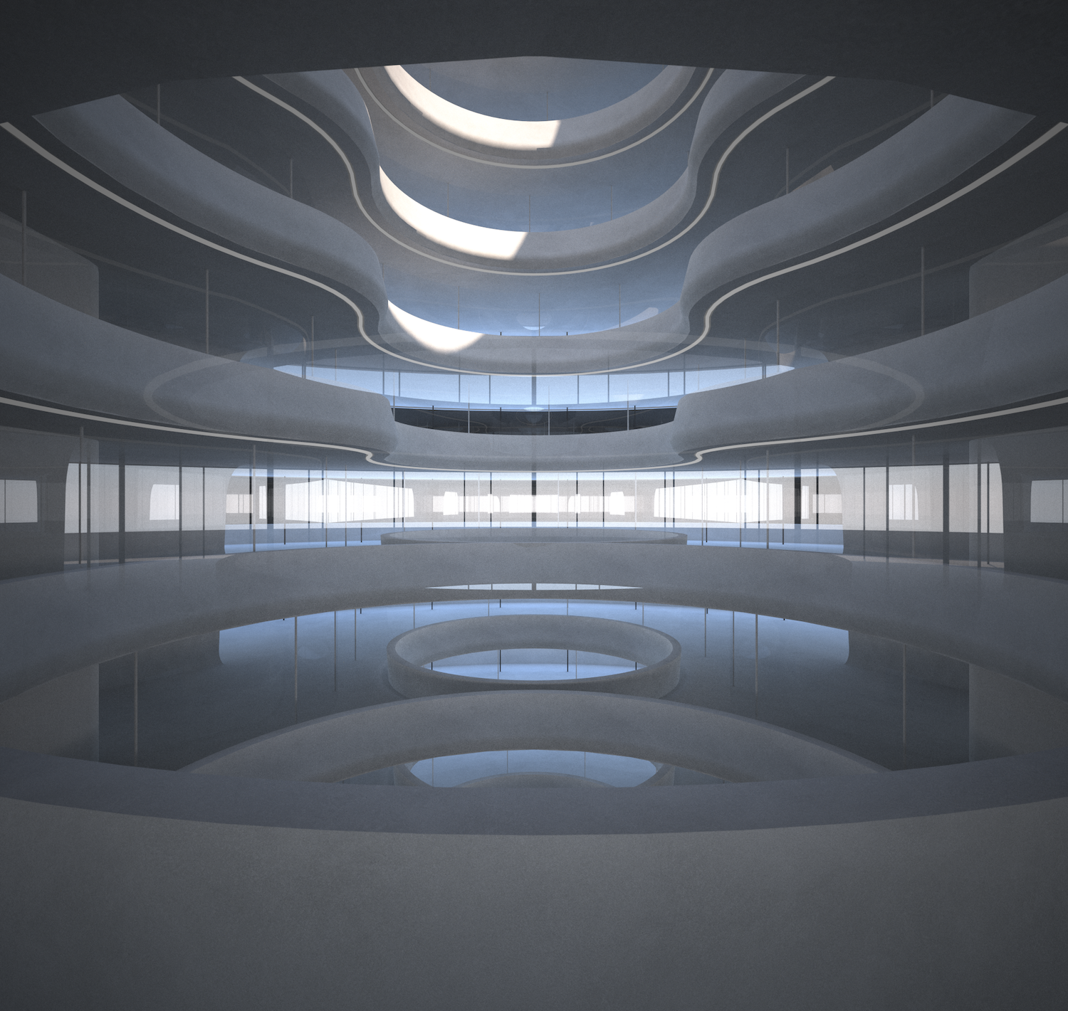 MAT - Multi Atrium Tower by Luca Bacilieri Studio - Architizer