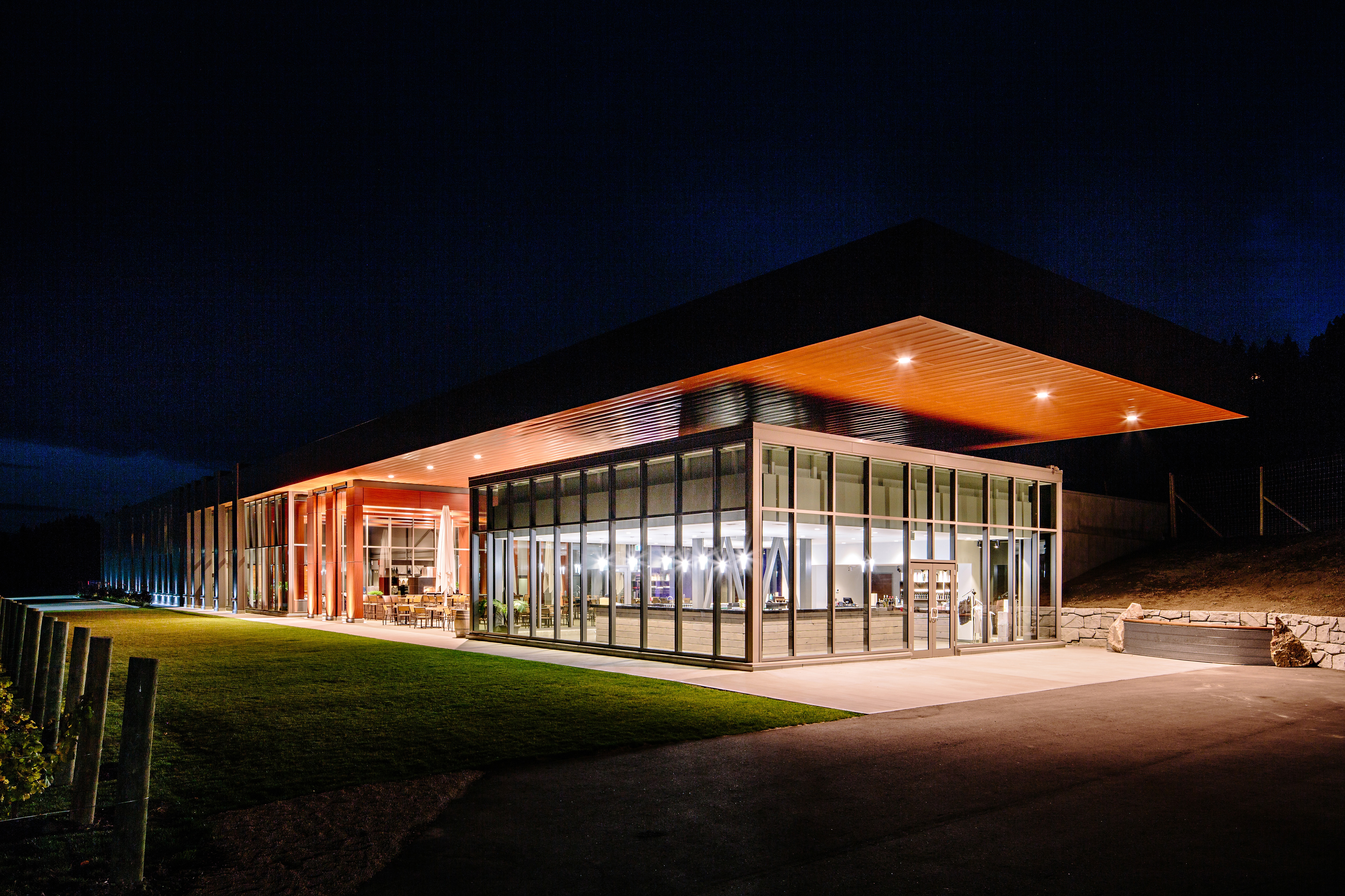 50th Parallel Estate Winery by SAHURI + Partners Architecture Inc ...