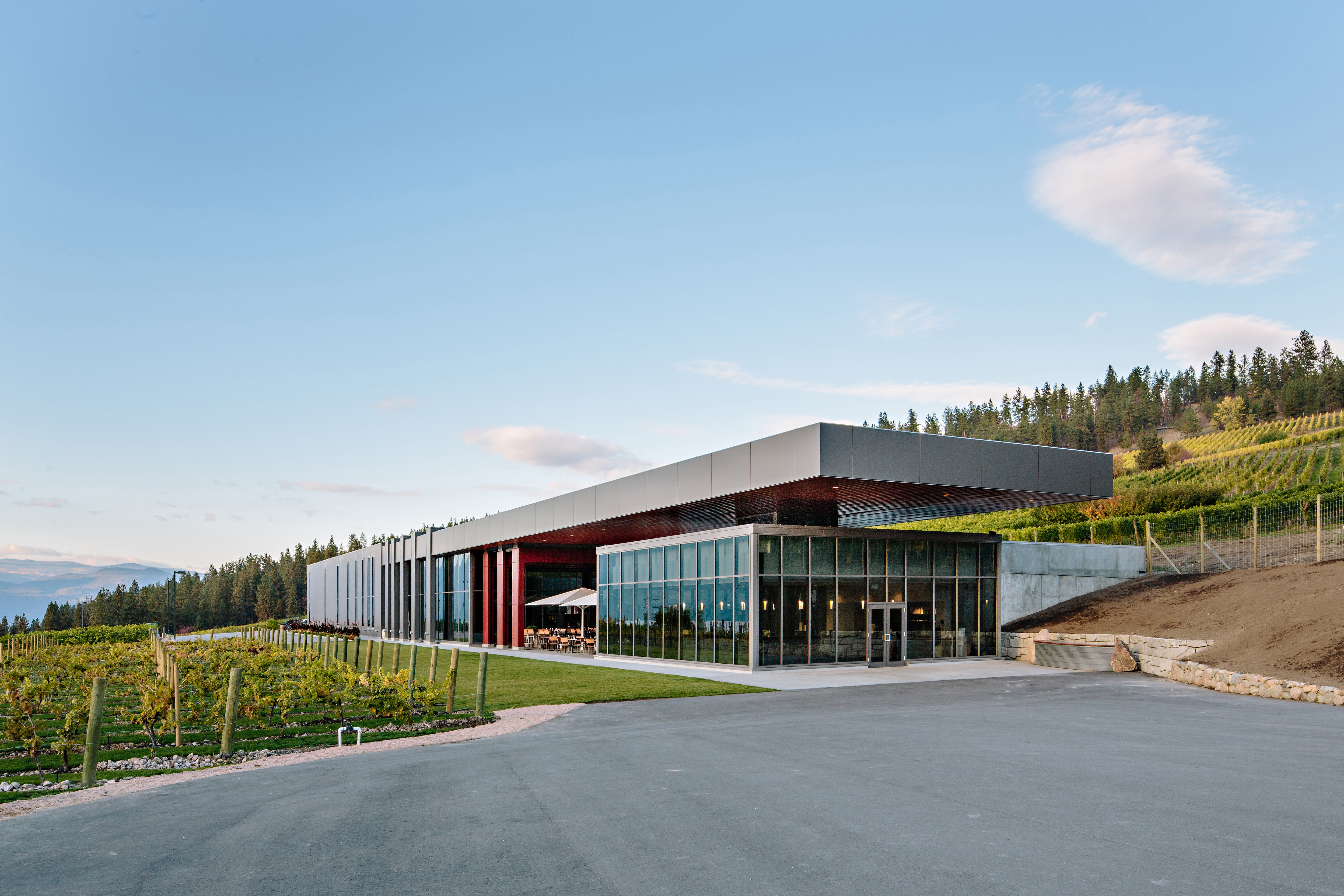 50th Parallel Estate Winery by SAHURI + Partners Architecture Inc ...