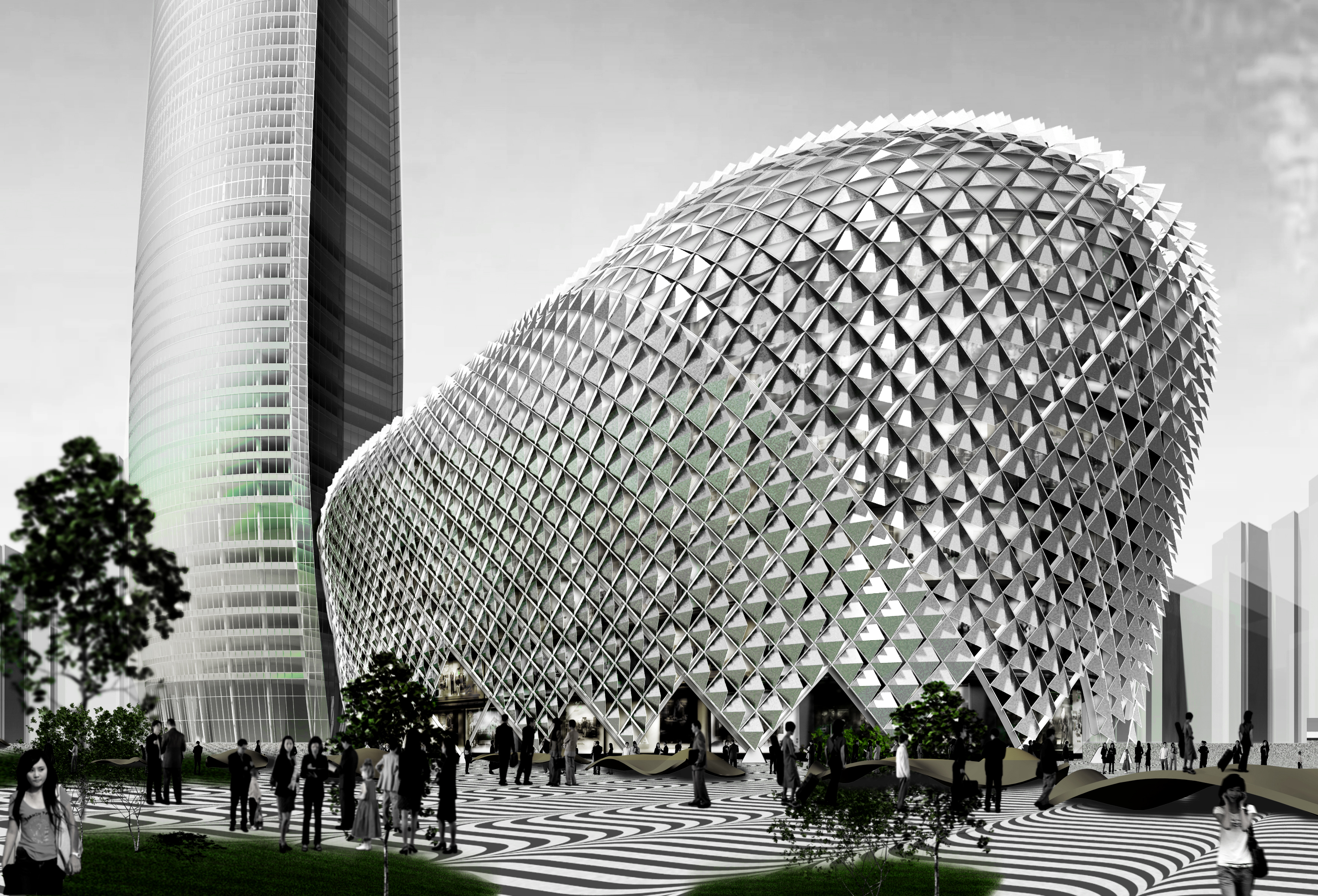 Nanjing Tower by FGP atelier - Architizer