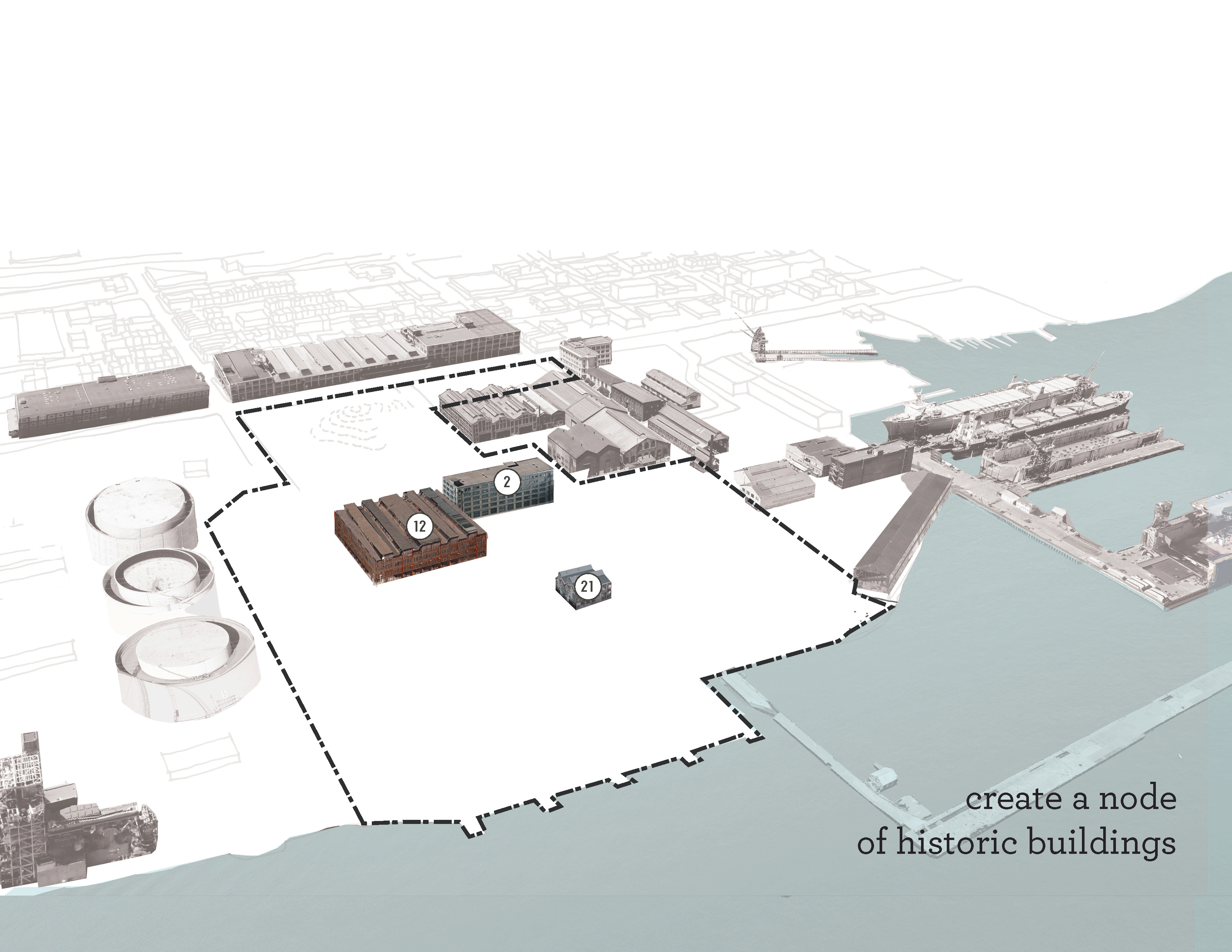 Pier 70 Waterfront Plan by SITELAB urban studio - Architizer