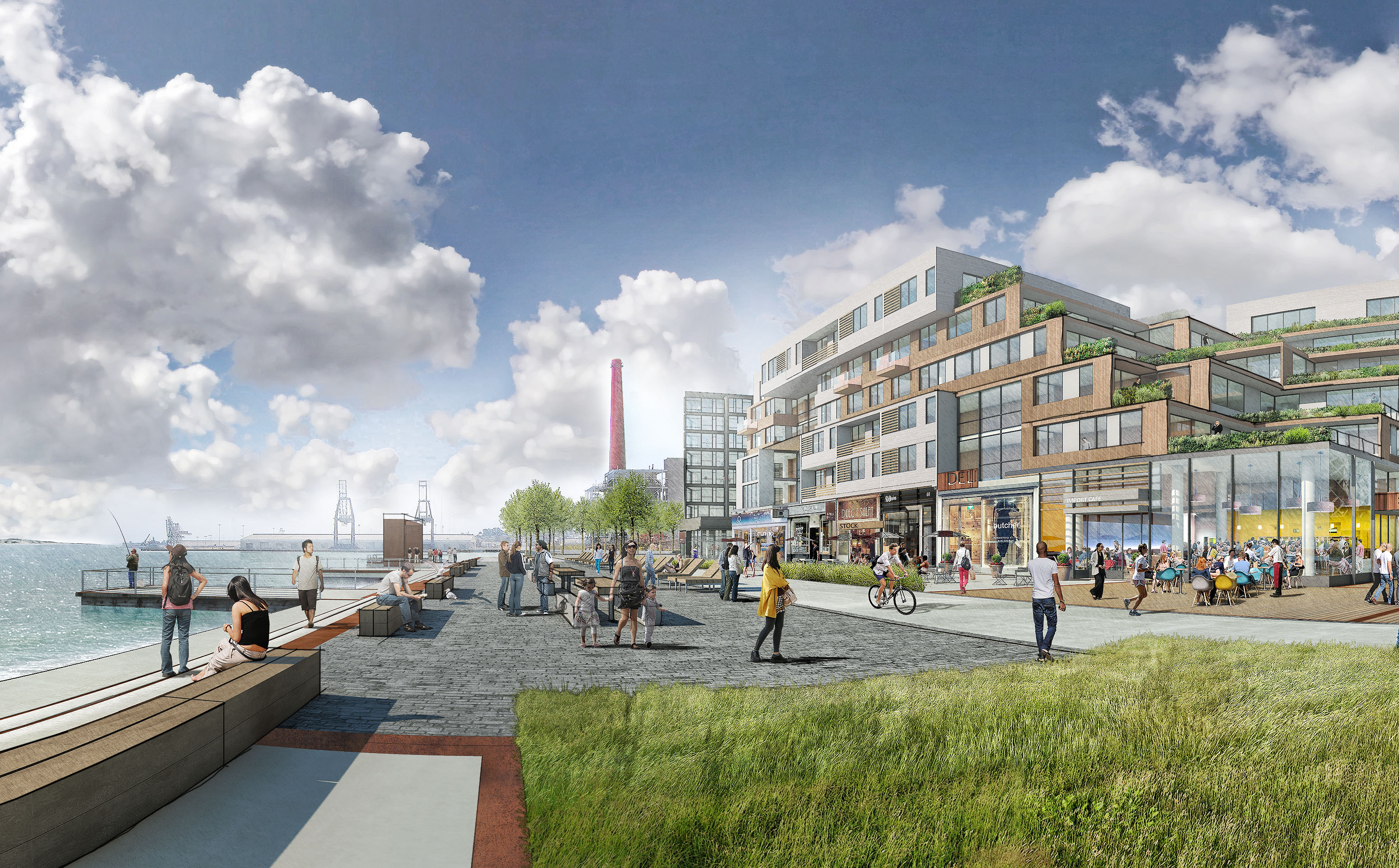 Pier 70 Waterfront Plan by SITELAB urban studio - Architizer