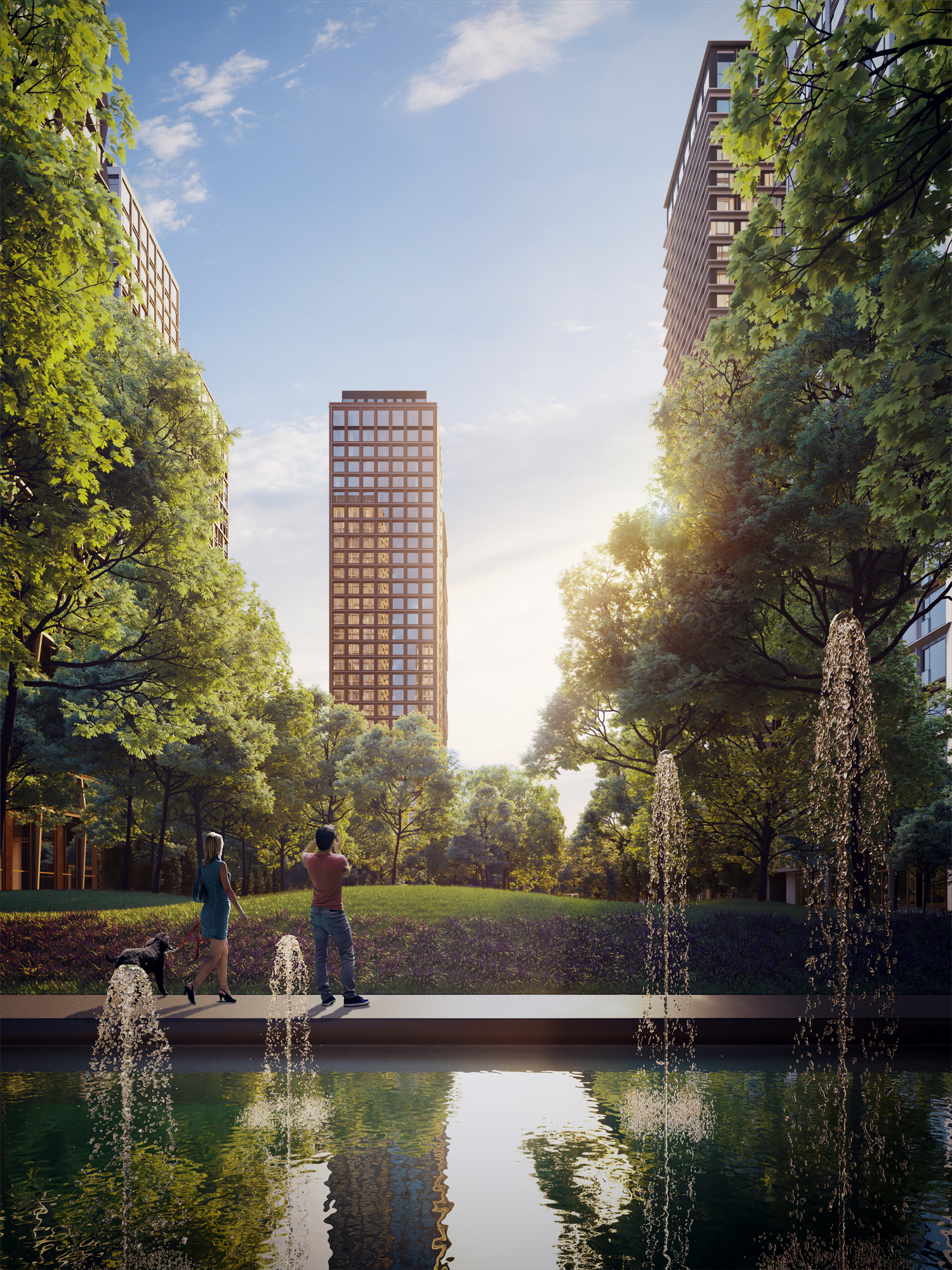 Prime Park | Architectural Visualizations for Dyer Group by ZOA Studio ...