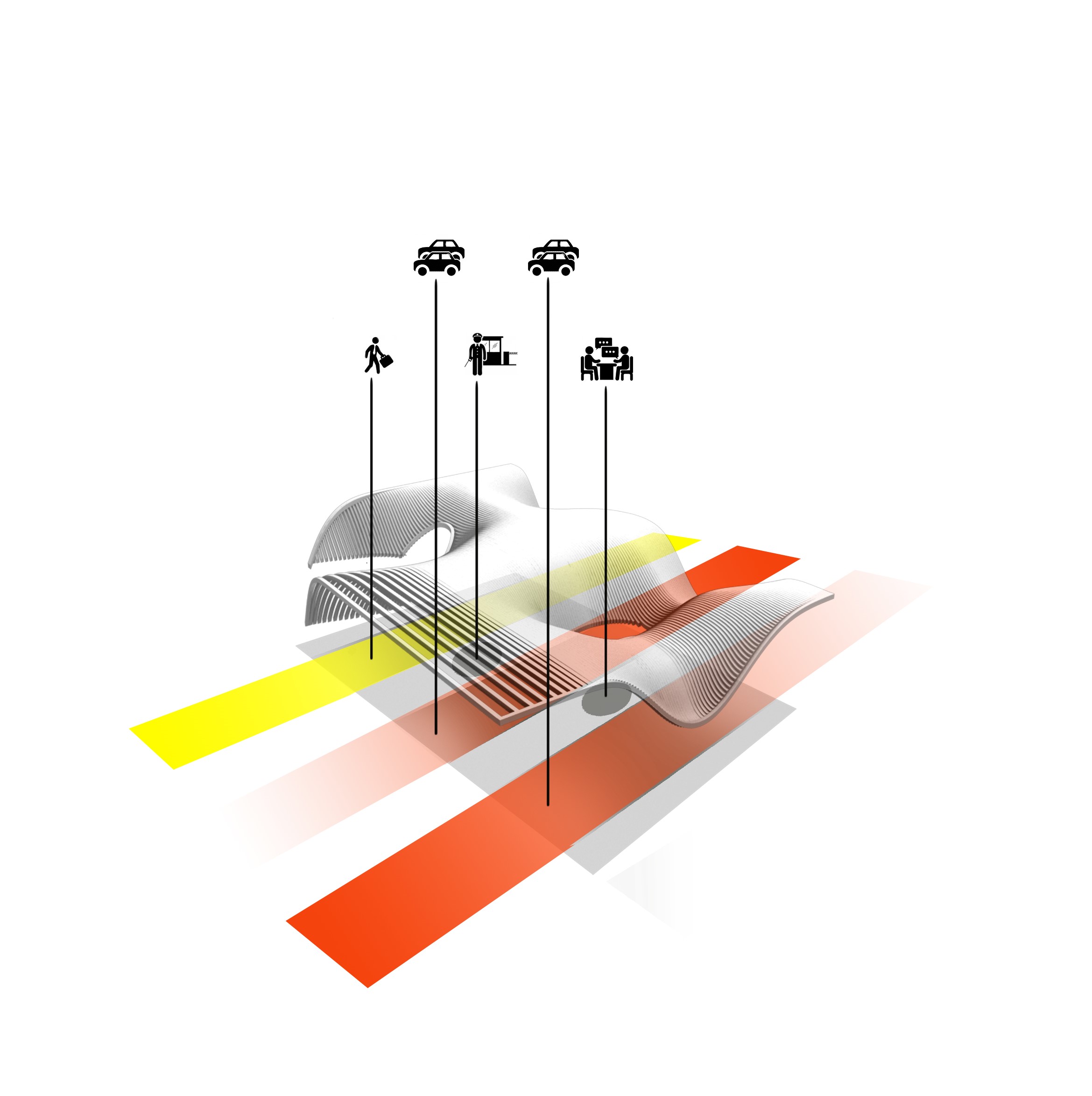 Entrance ilam university by 8 office - Architizer