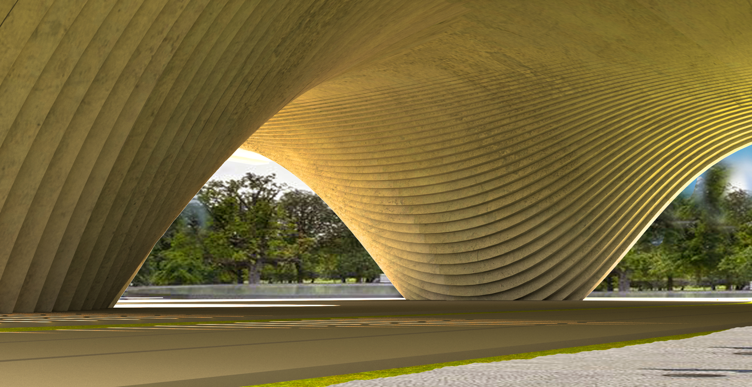 Entrance ilam university by 8 office - Architizer